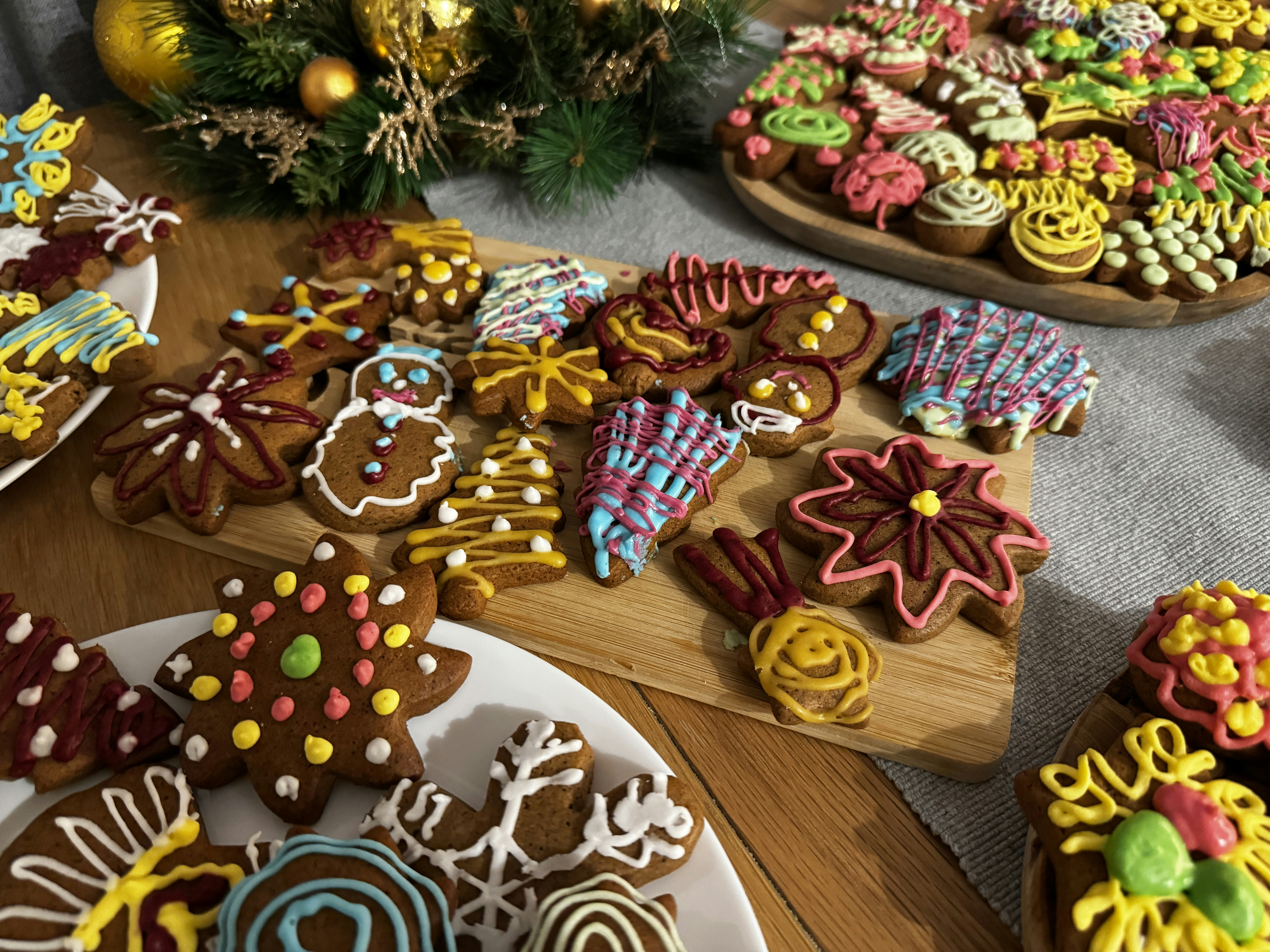 A table topped with lots of decorated cookies photo – Free Estonia ...