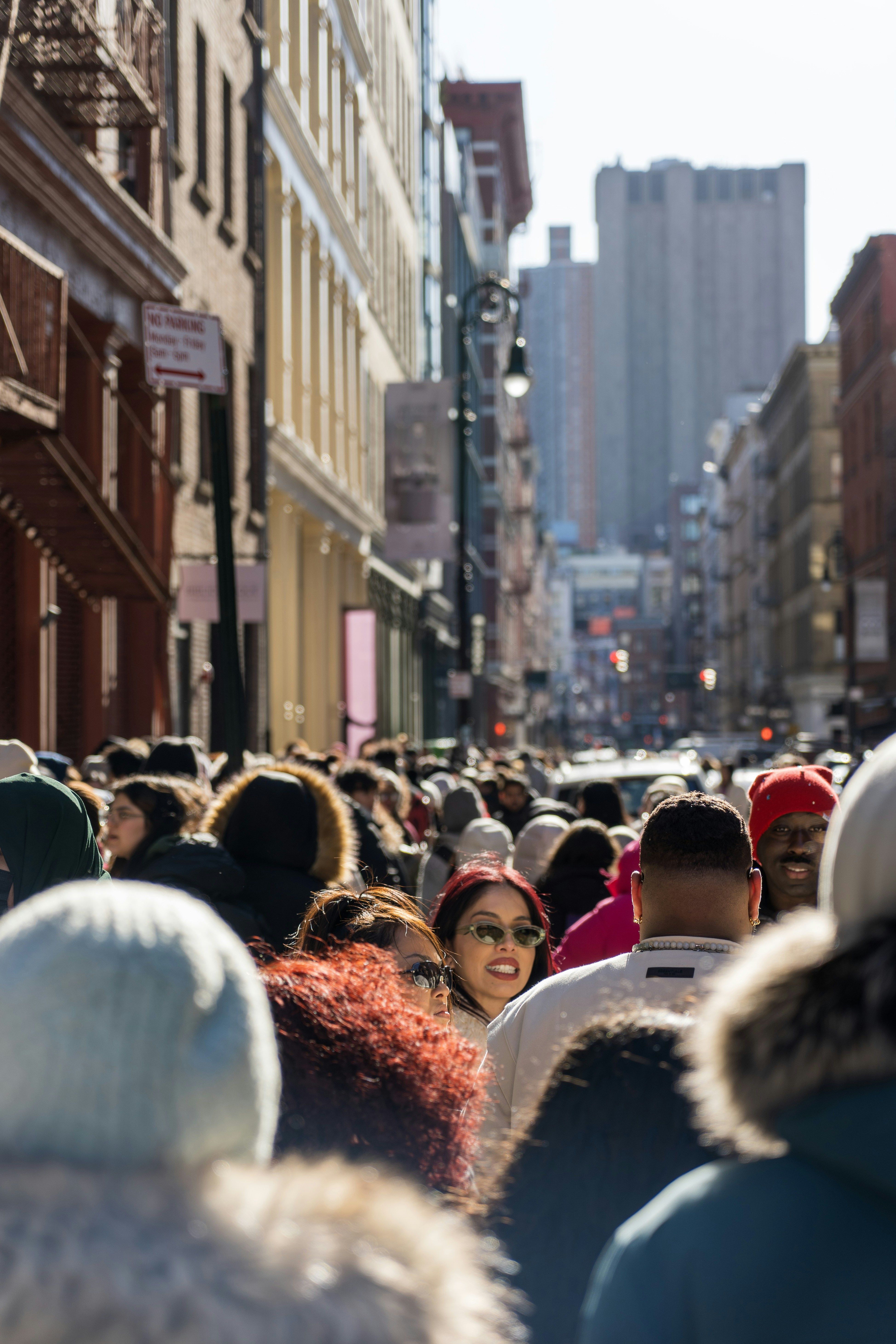 Urban Pulse: A Sea of Faces