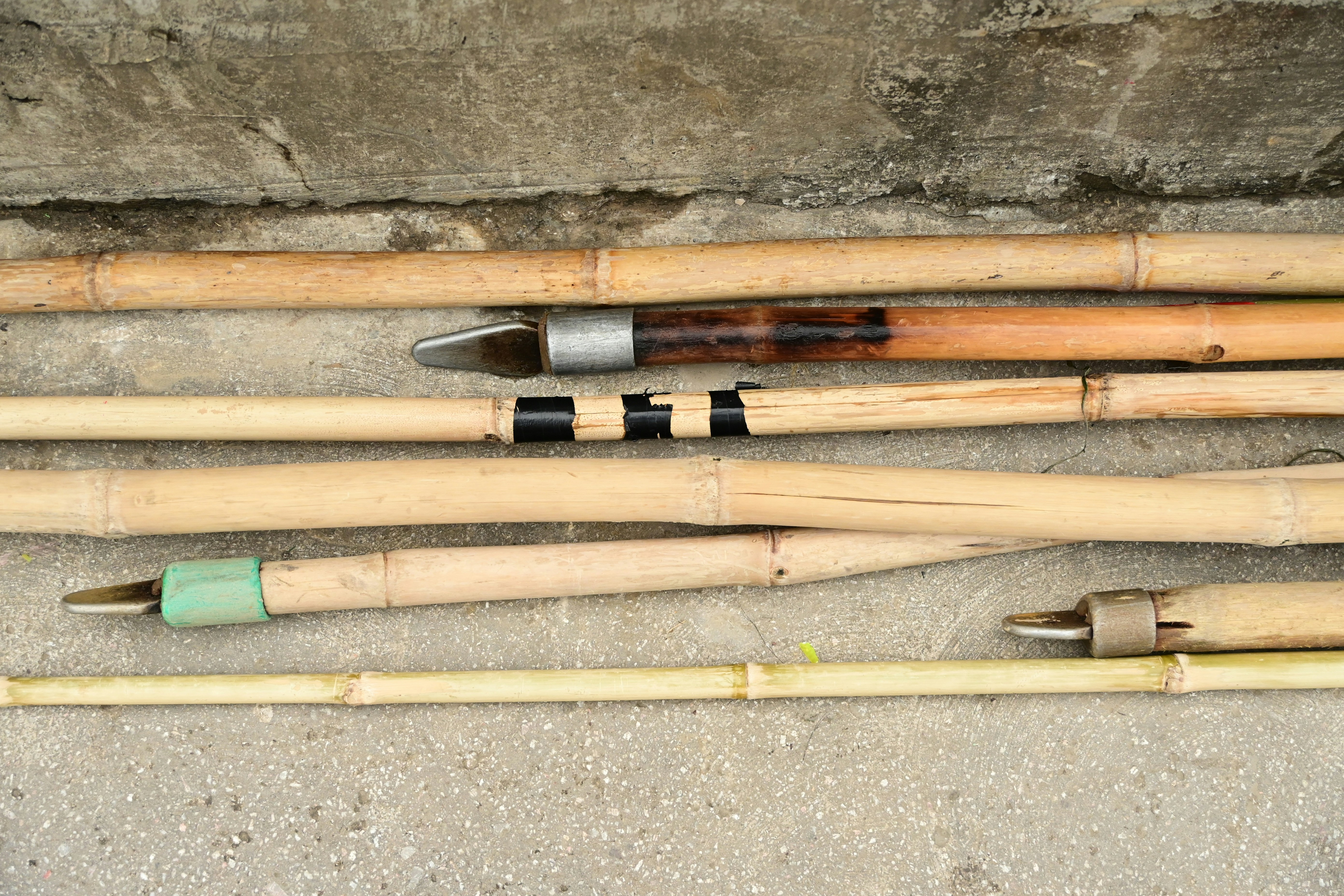 A group of different types of fishing rods photo – Free Colorful Image ...