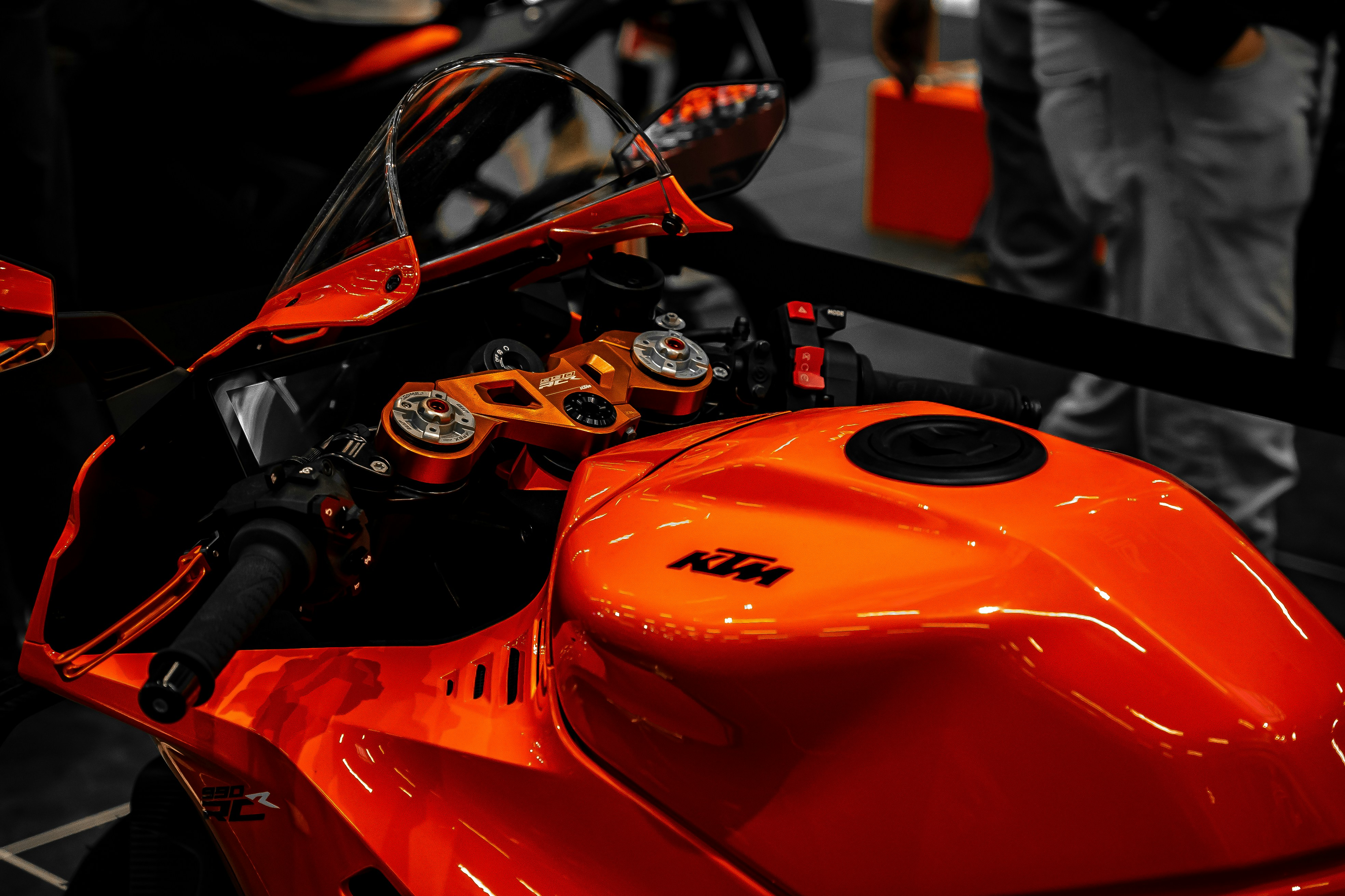 Orange Velocity: A Close-Up on KTM's Racing Machine
