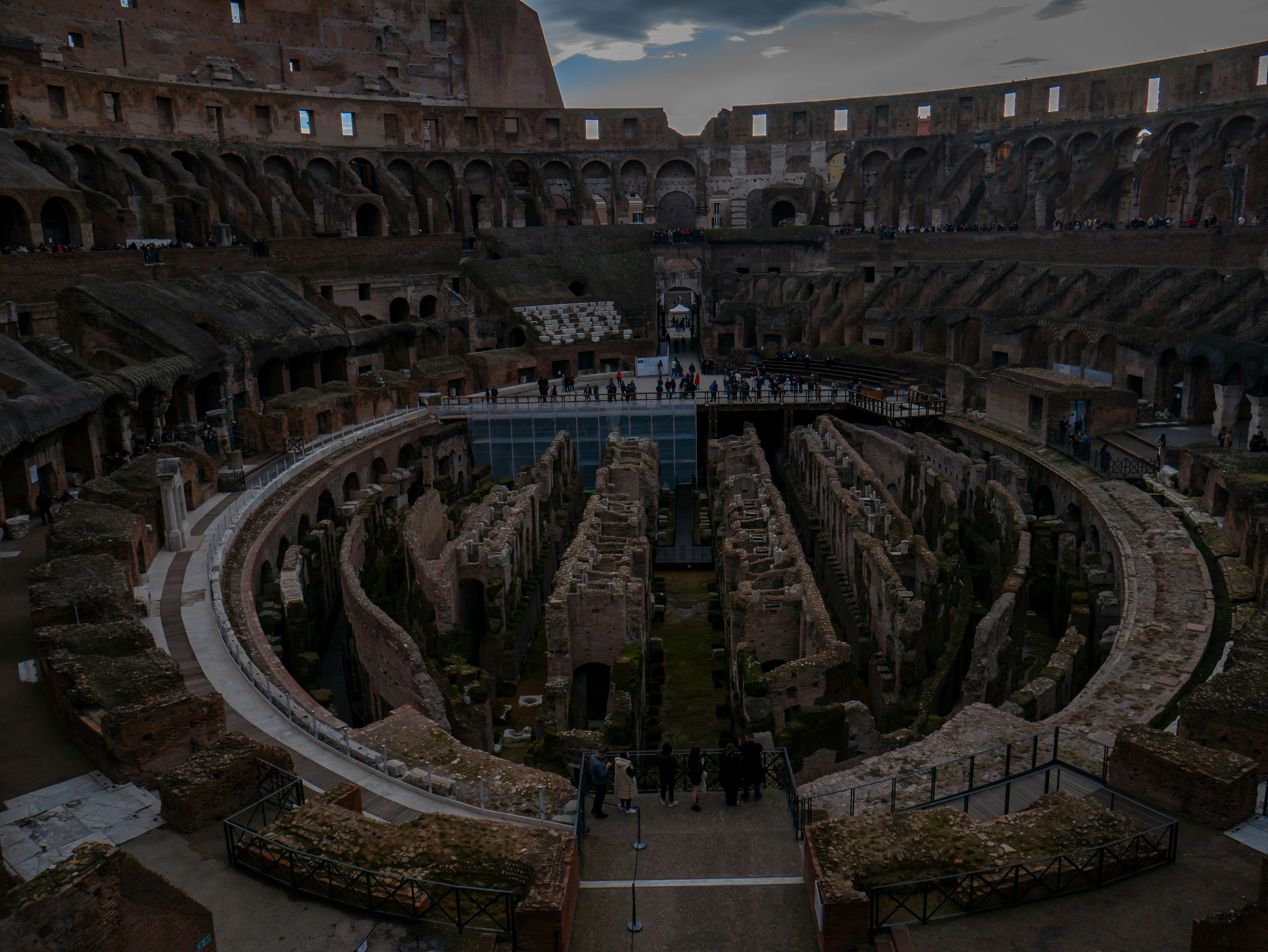 Echoes of the Arena: twilight in the Colosseum