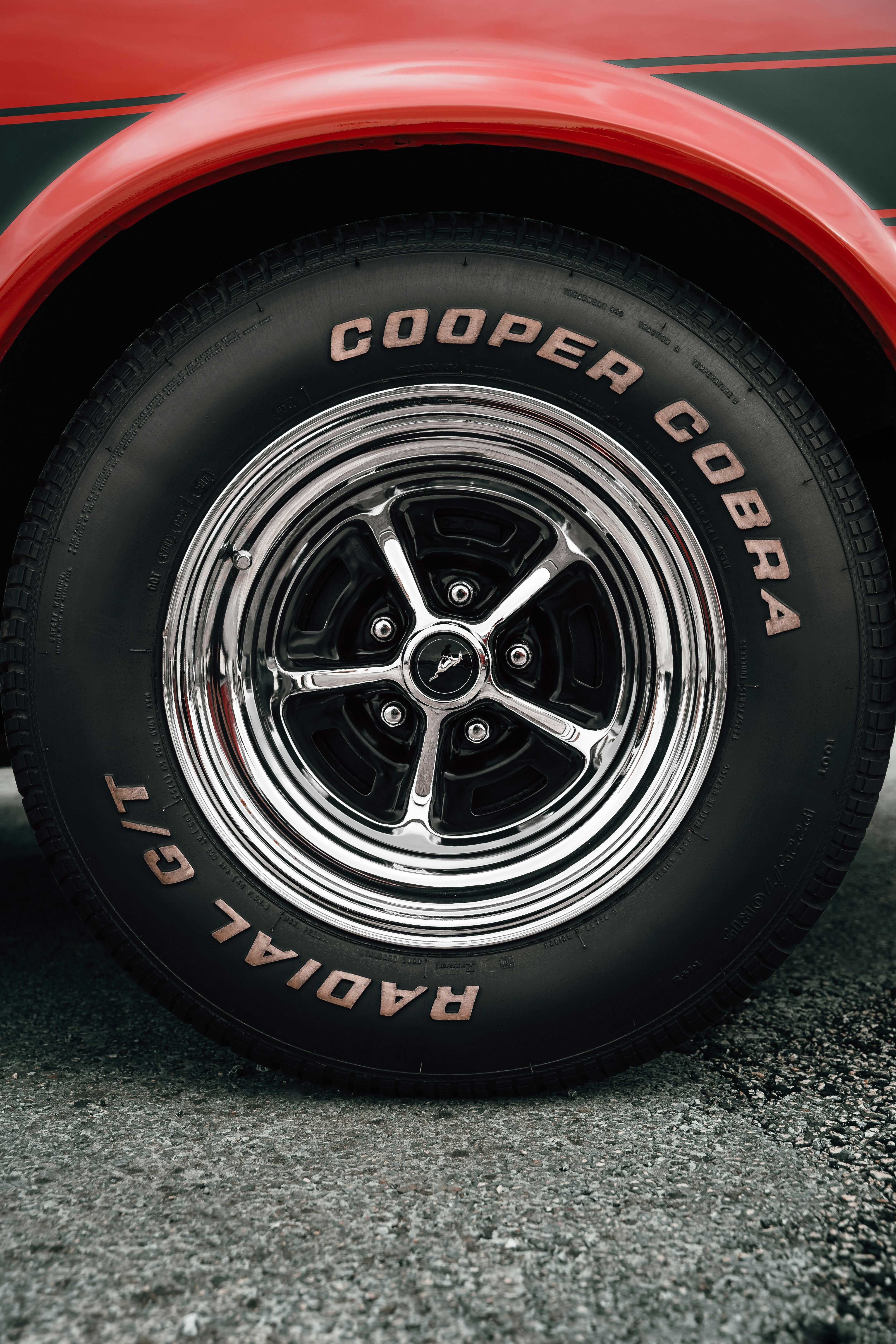 Chrome Halo: The Classic Car Wheel as a Glinting Focal