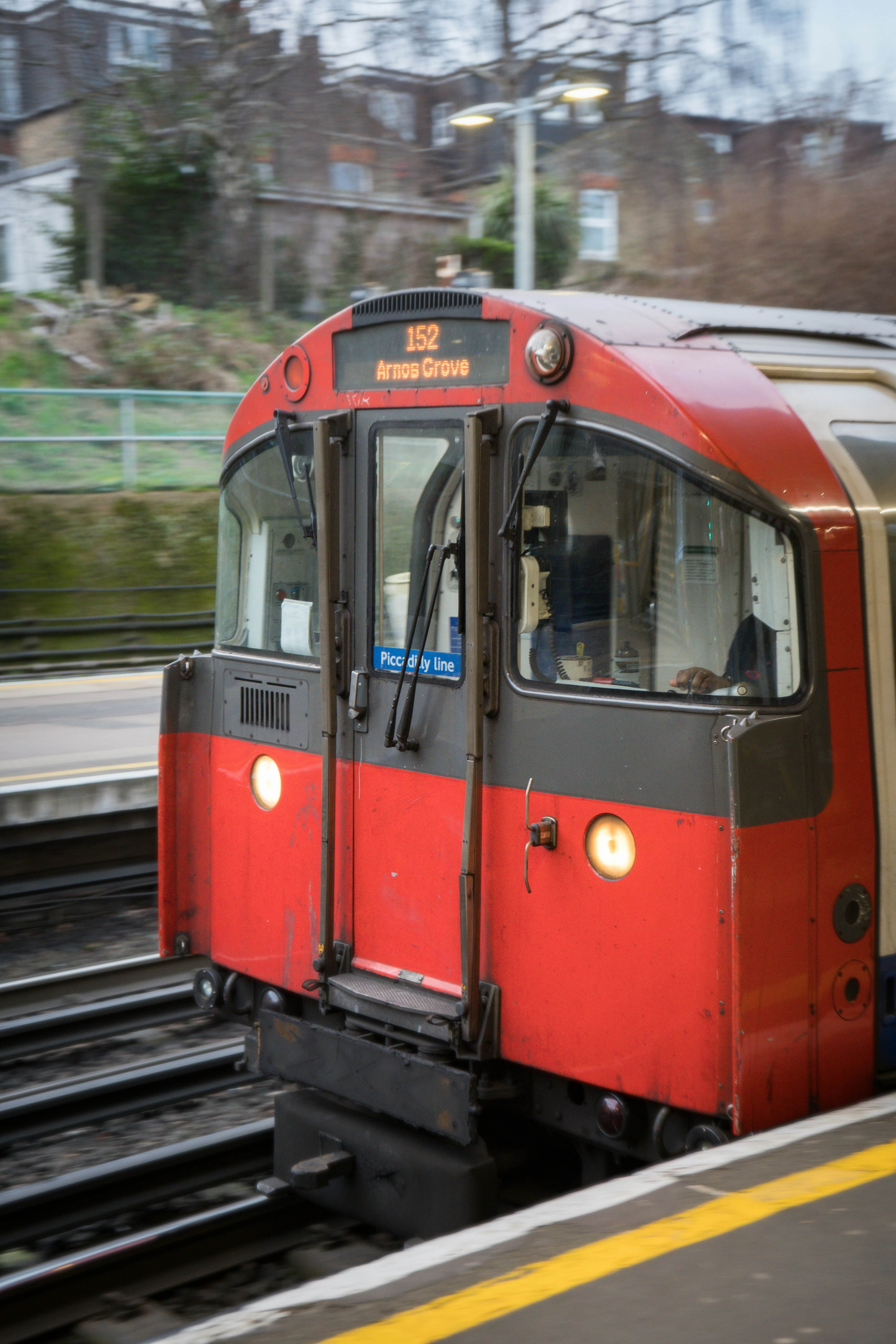 Urban Transit in Motion: A Glimpse of the Piccadilly Line