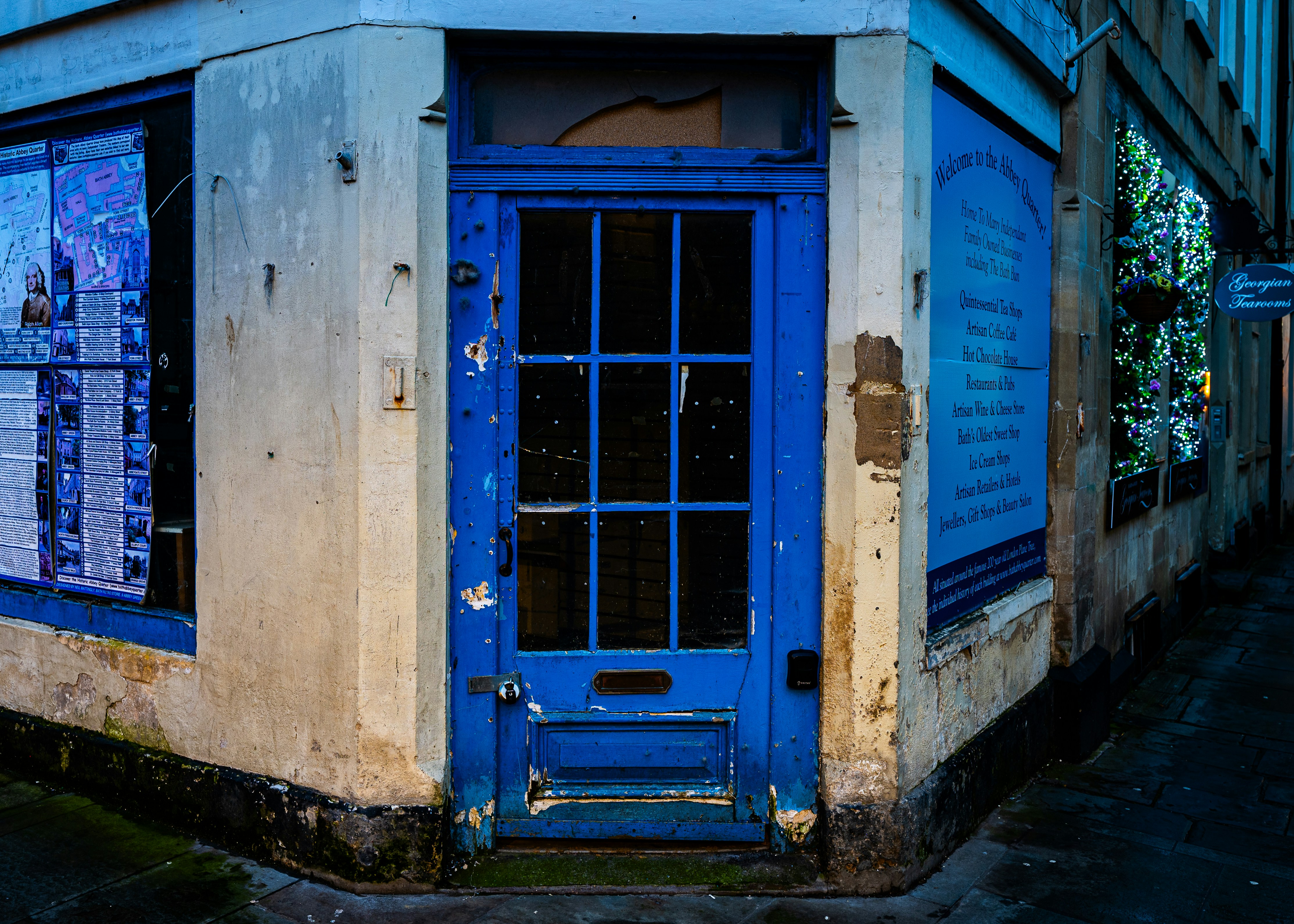 Urban Patina: The Blue Doorway