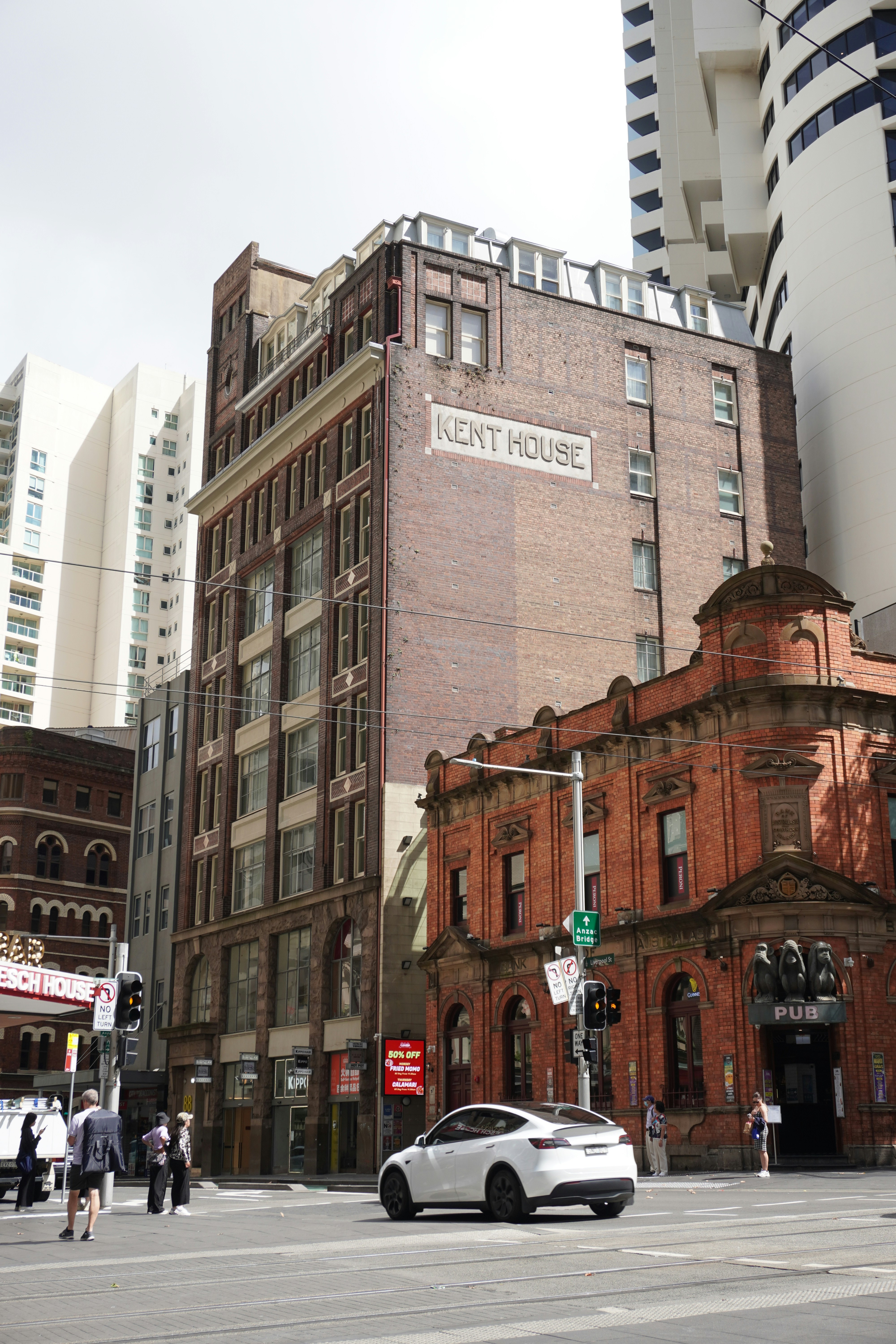 Urban Intersection: A Fusion of Architecture and Modernity