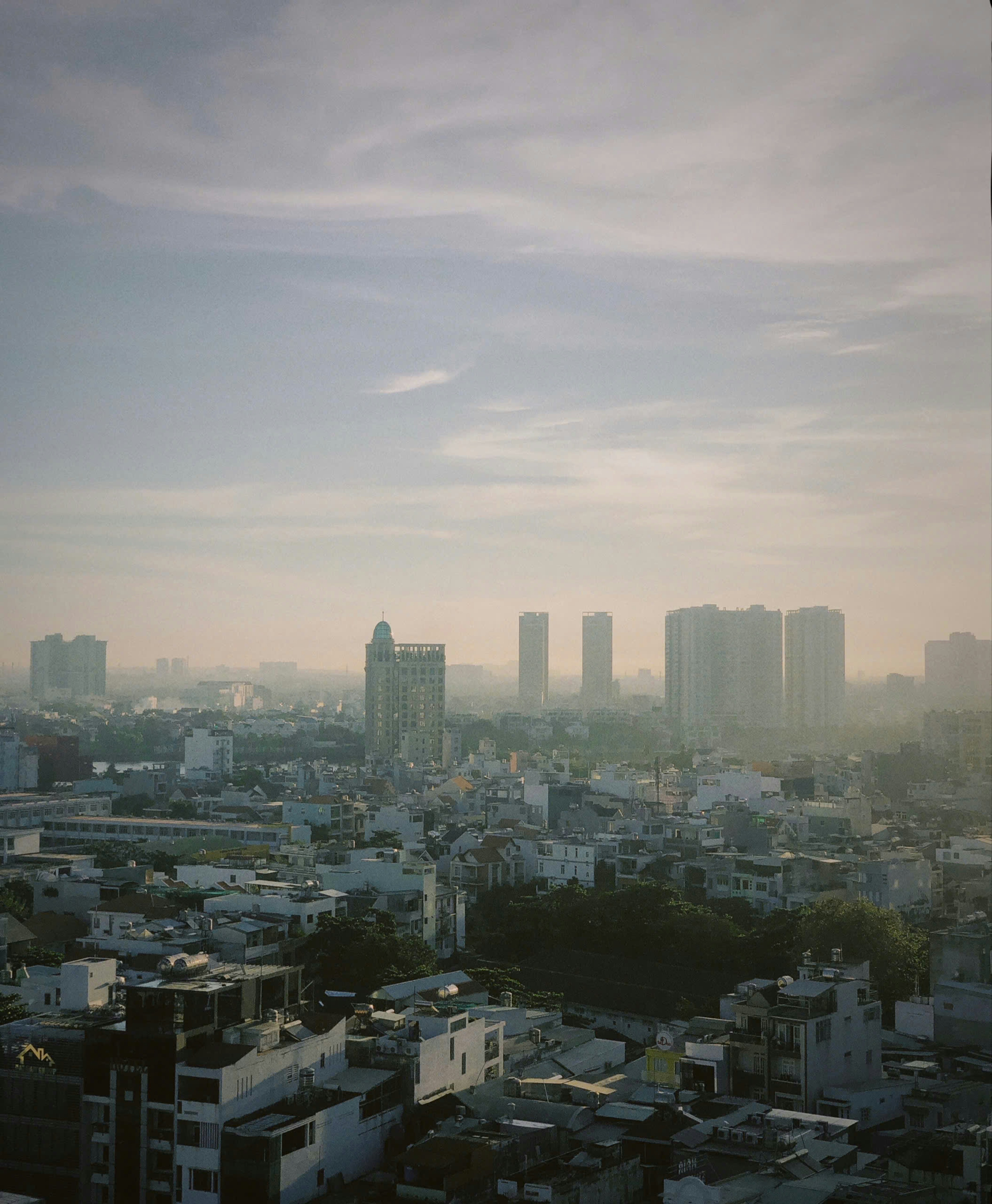 A view of a city from a tall building photo – Free Building Image on ...