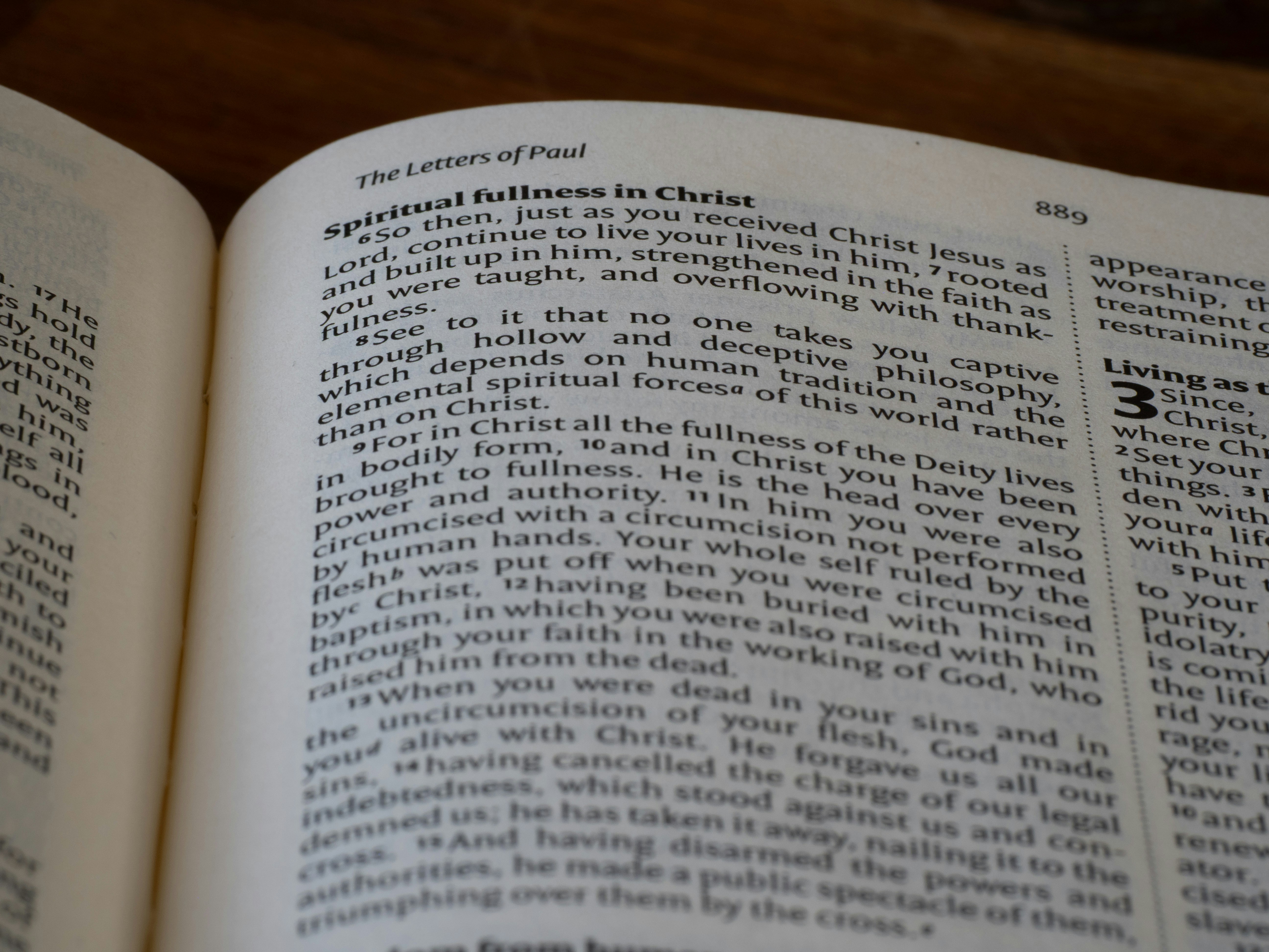 Open Page, Quiet Reflection: A Close Look at a Biblical Letter