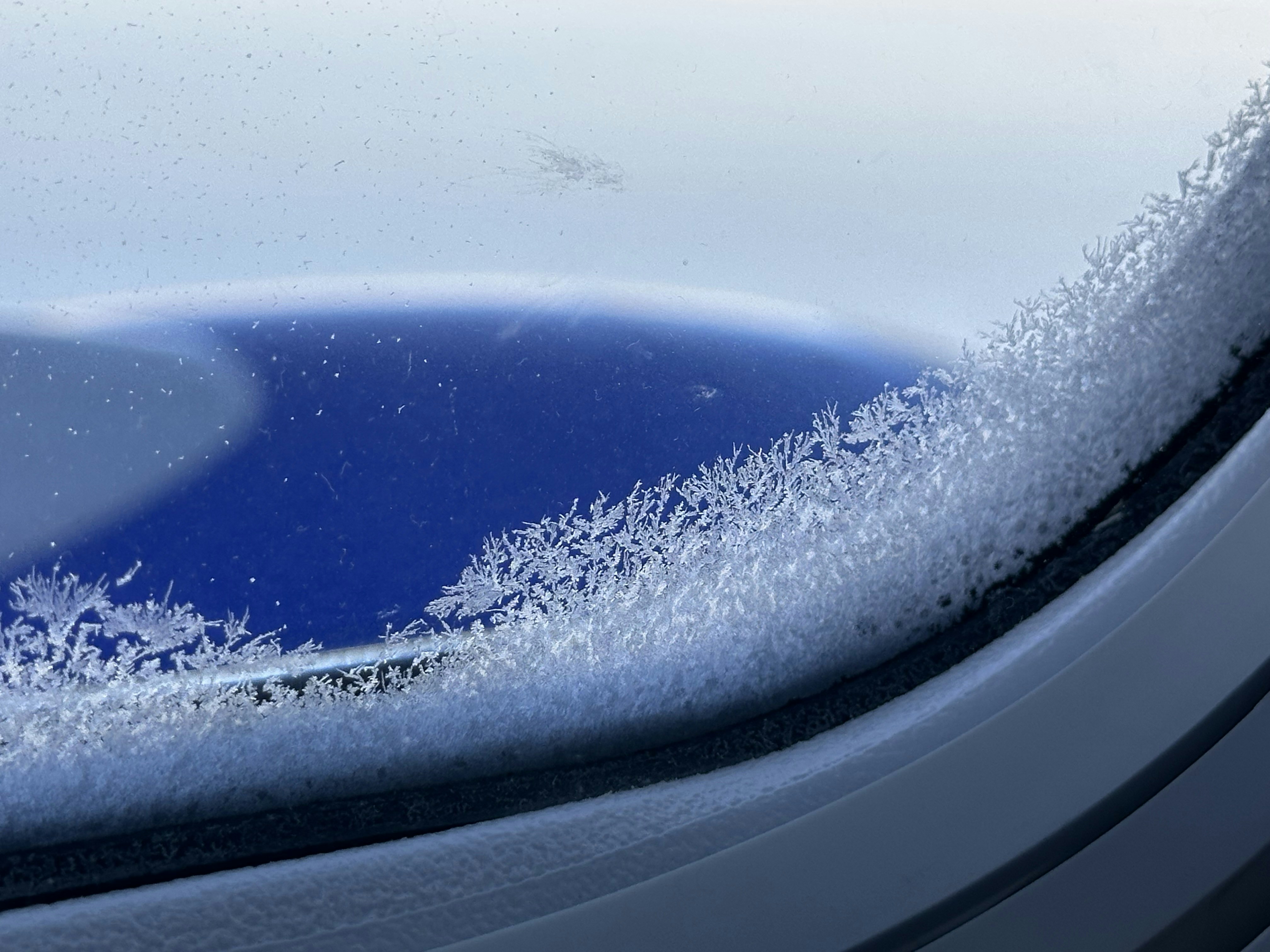 Icy Serenade at 35,000 Feet