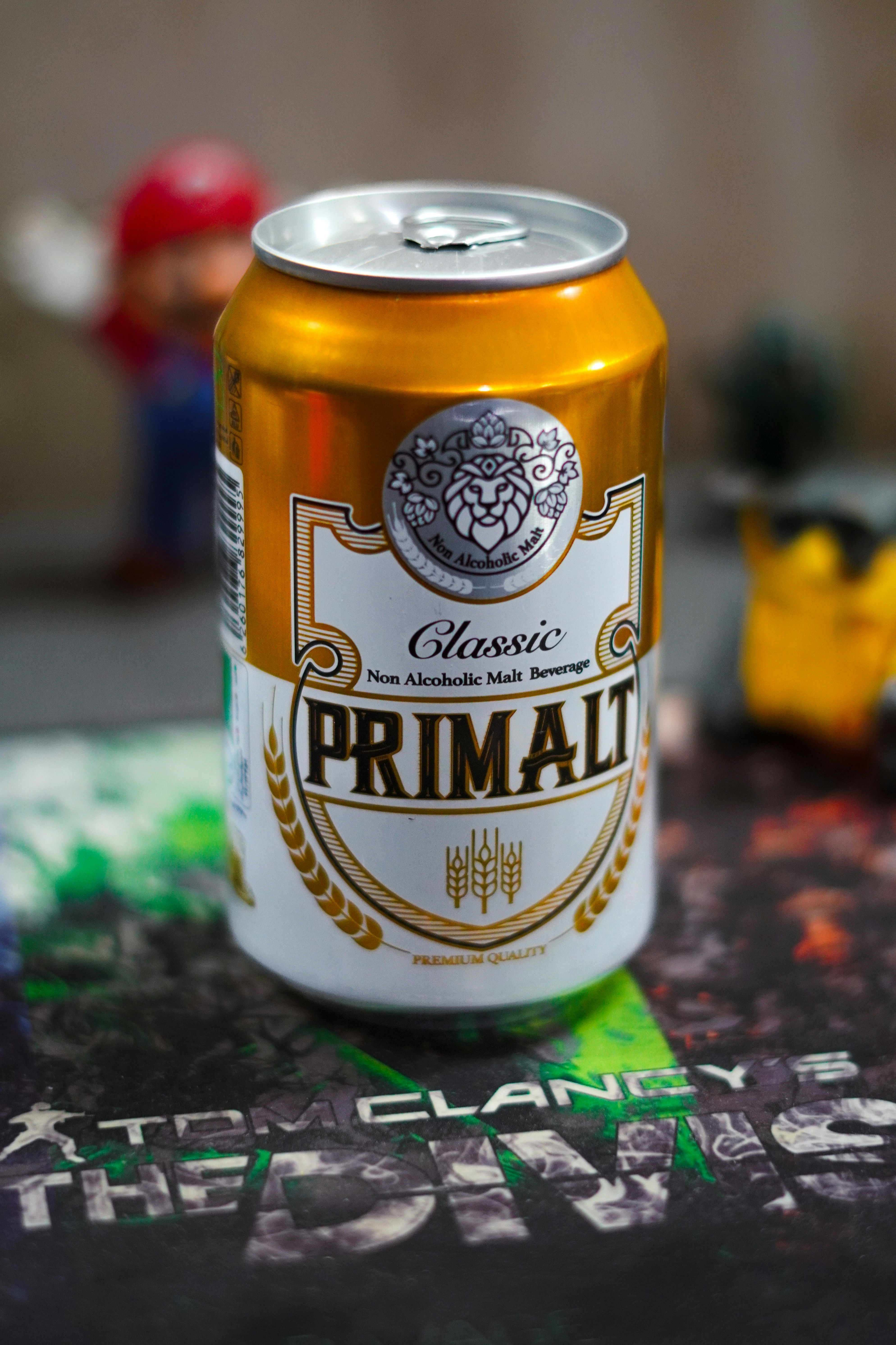 Primal Classic Malt Can Anchors a Colorful Tabletop