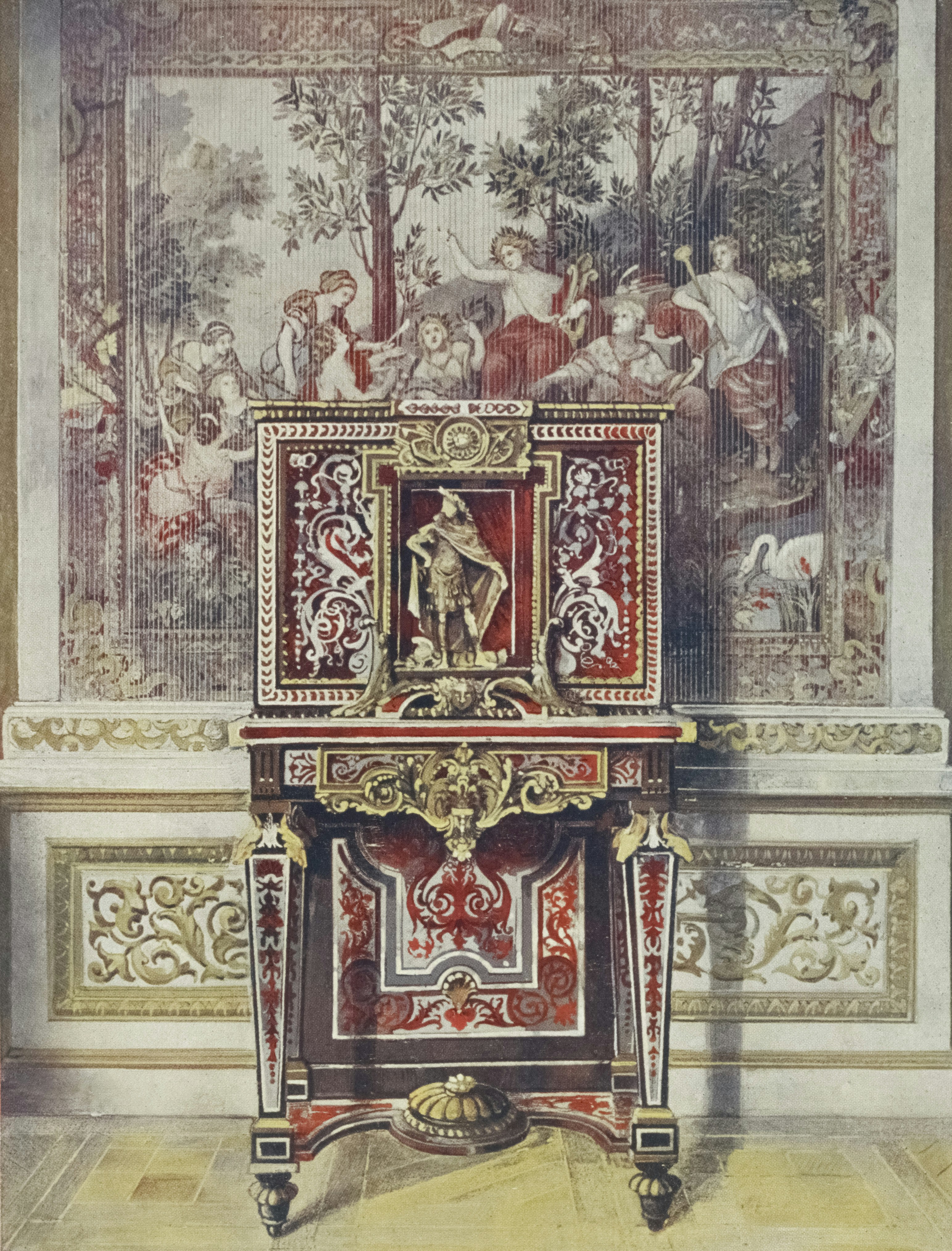 The Miriam and Ira D. Wallach Division of Art, Prints and Photographs: Art & Architecture Collection, The New York Public Library. "Coffret de mariage. Boulle. Musée du Louvre, Paris." The New York Public Library Digital Collections. 1910 - 1911. https://digitalcollections.nypl.org/items/510d47e4-6d85-a3d9-e040-e00a18064a99