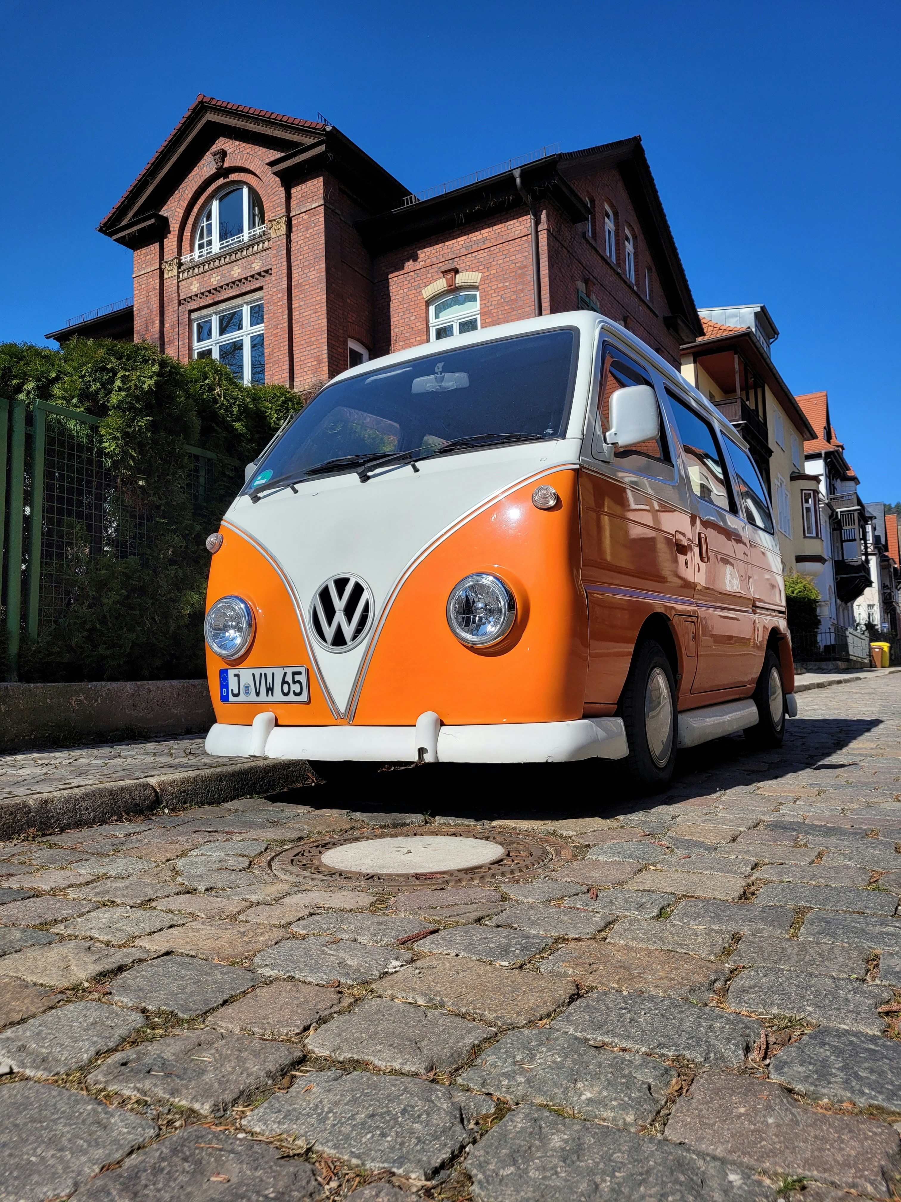 VW Volkswagen minivan in Germany