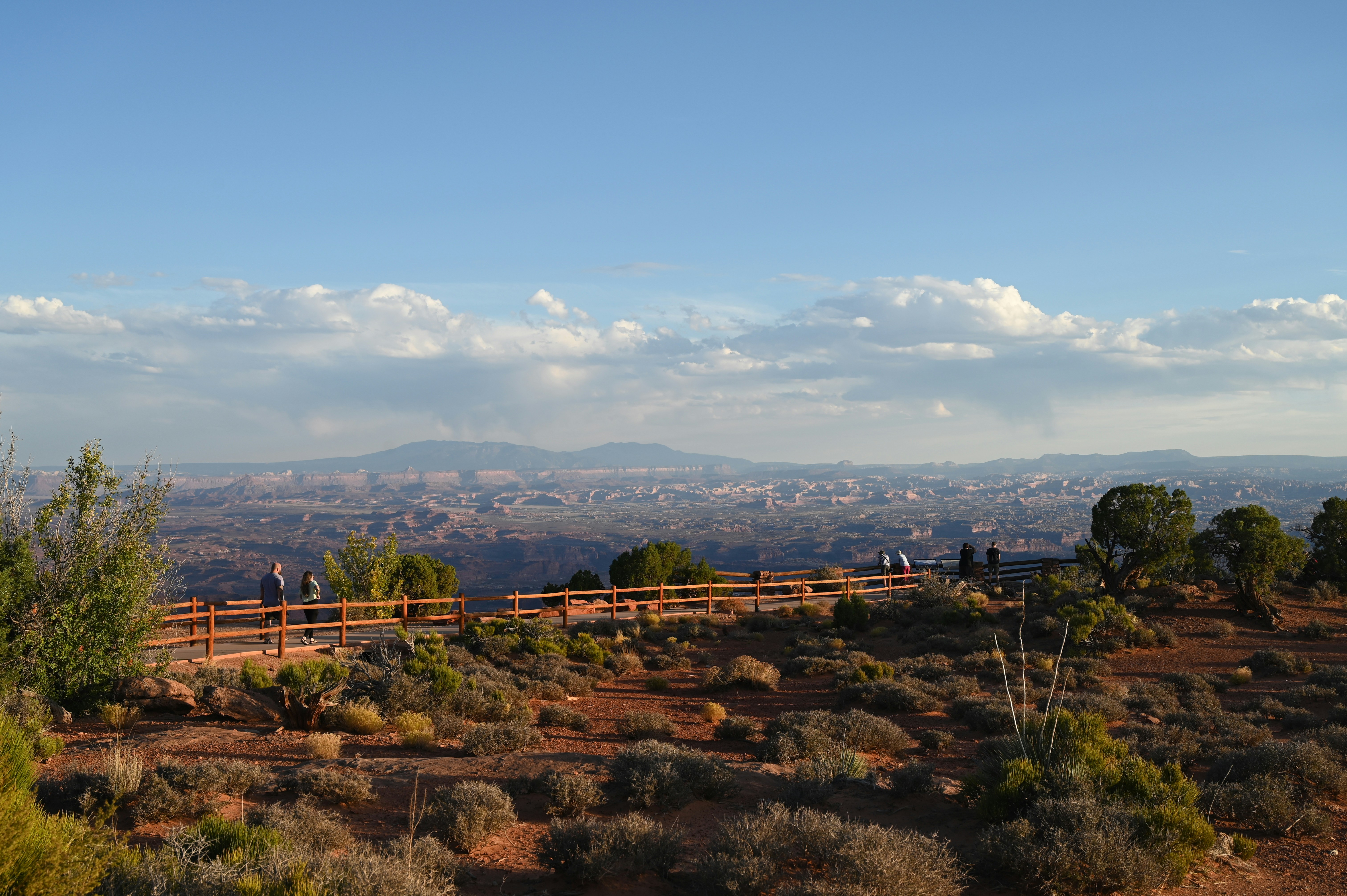 Expansive Horizons from Grand View Point