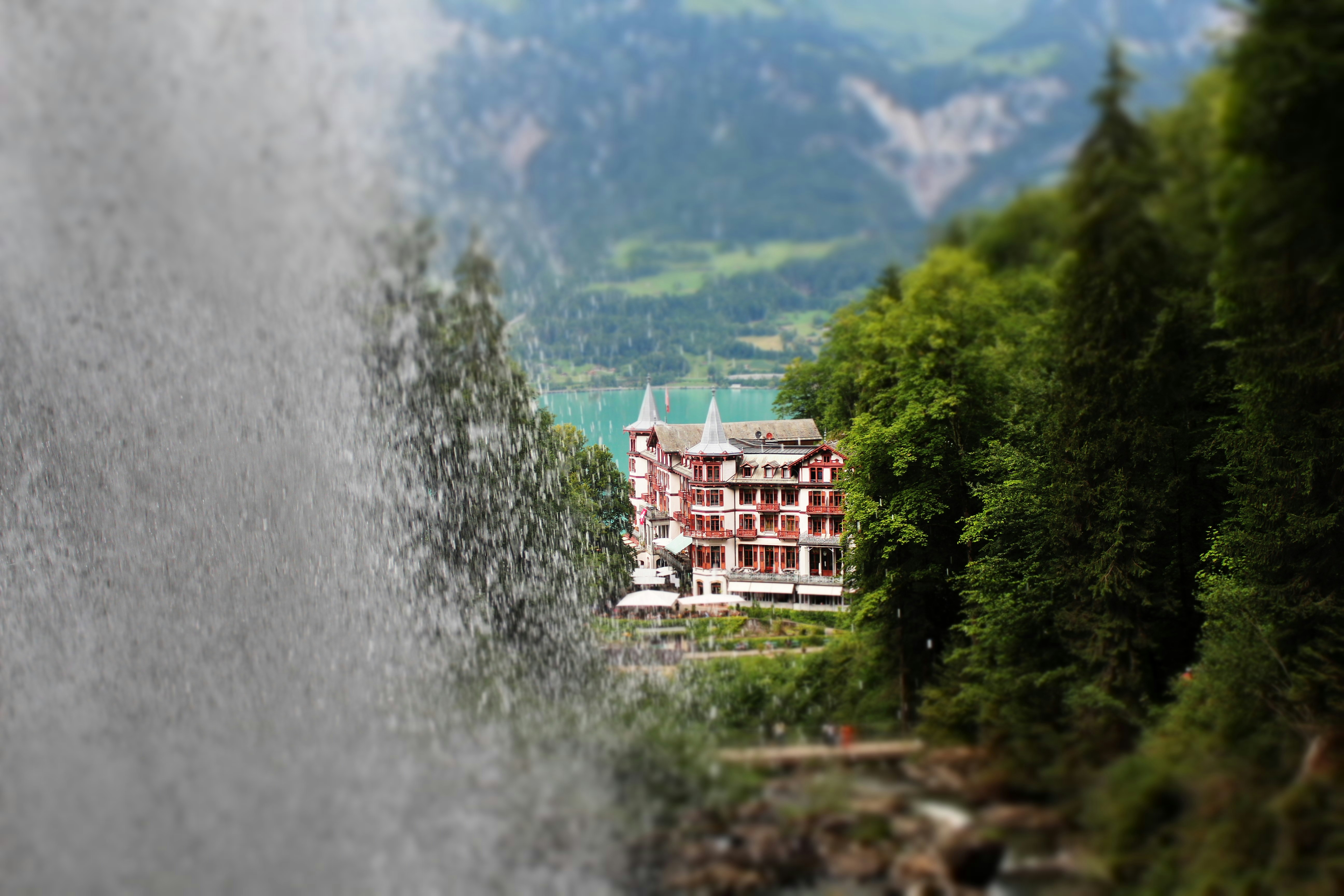Alpine Retreat Amidst Cascading Waters