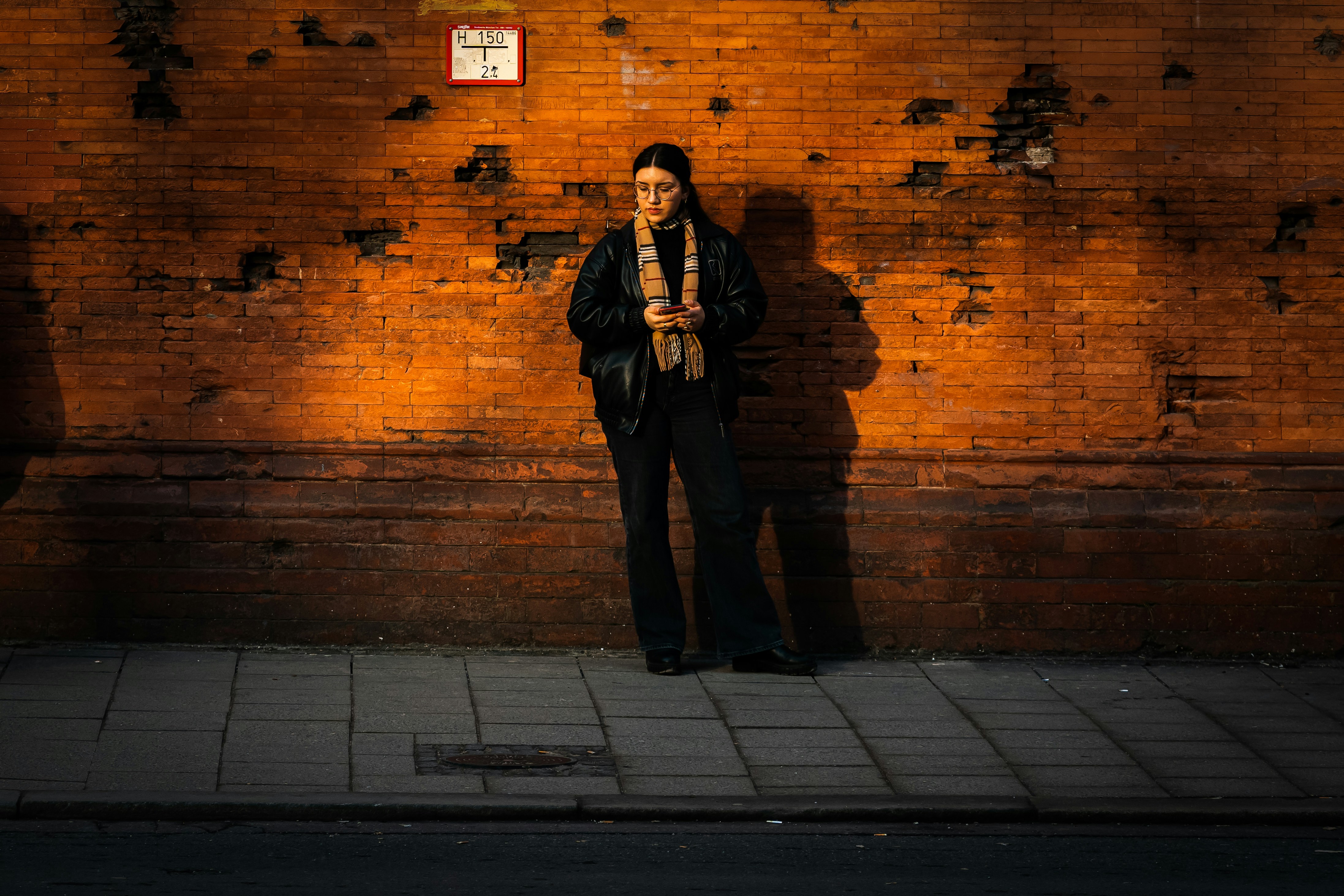 Golden Hour Reflections on Urban Textures