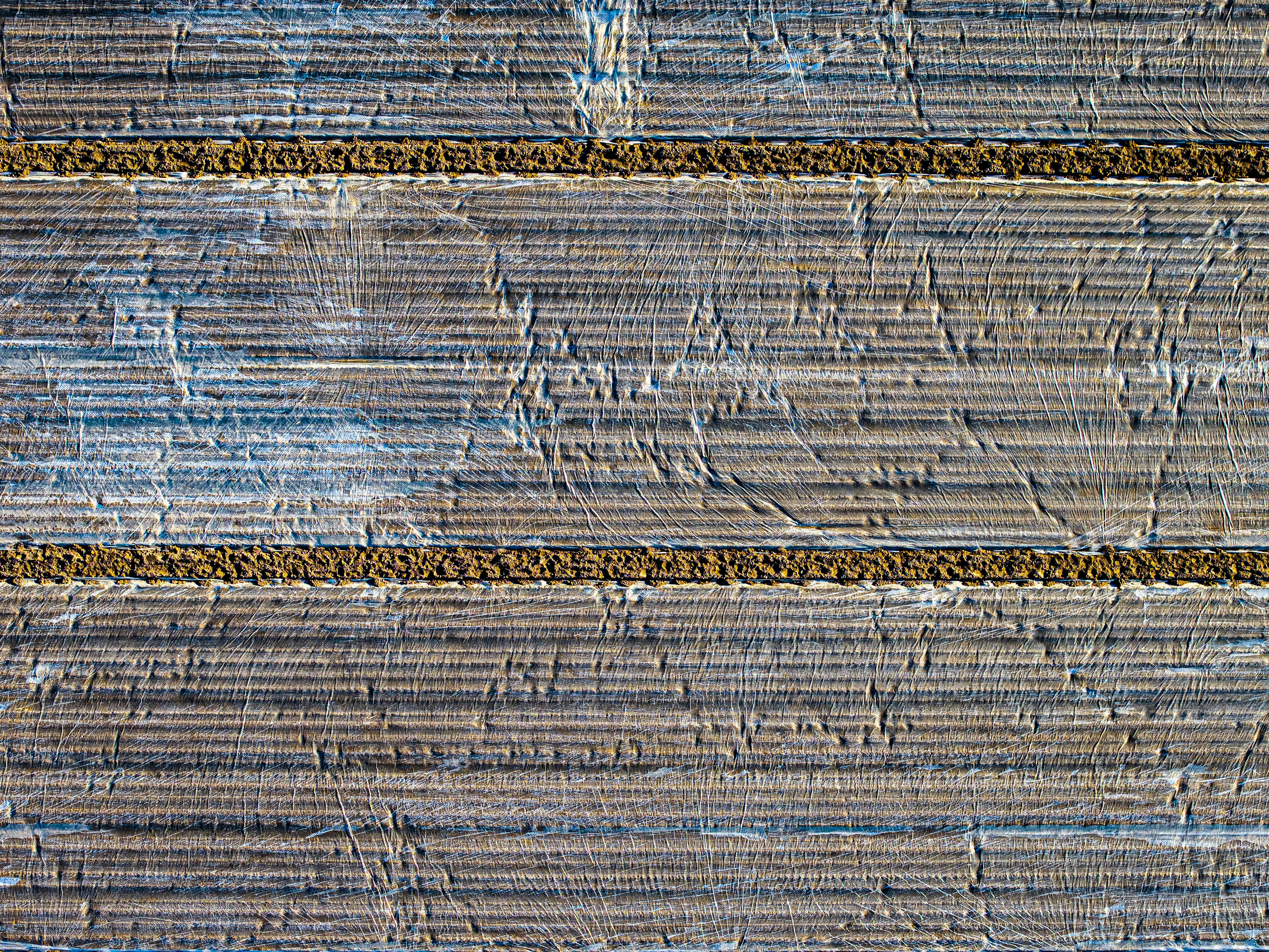 Symphony of Soil: Geometric Patterns from Above