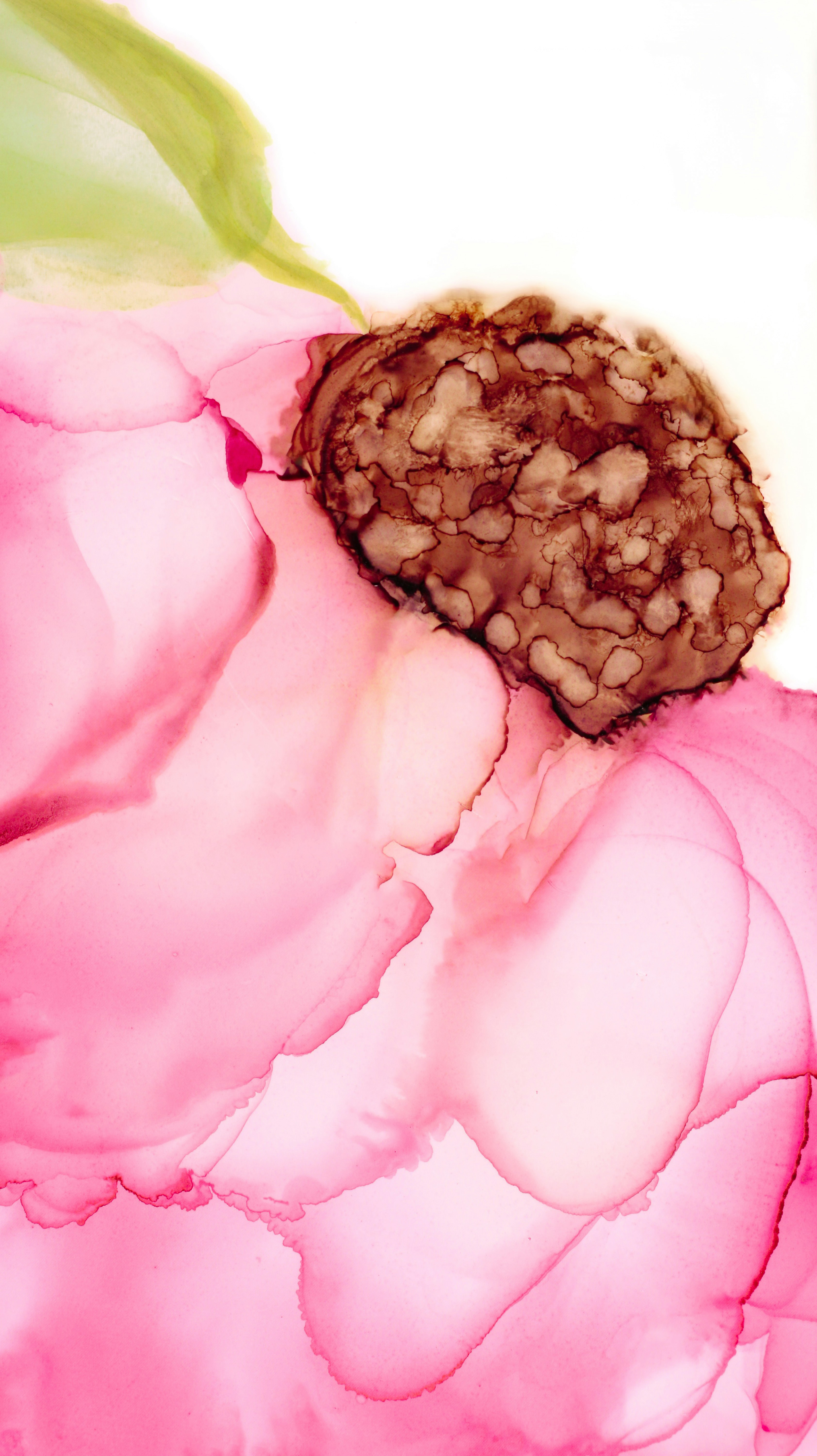 Whispers of Color: An Abstract Floral Dance