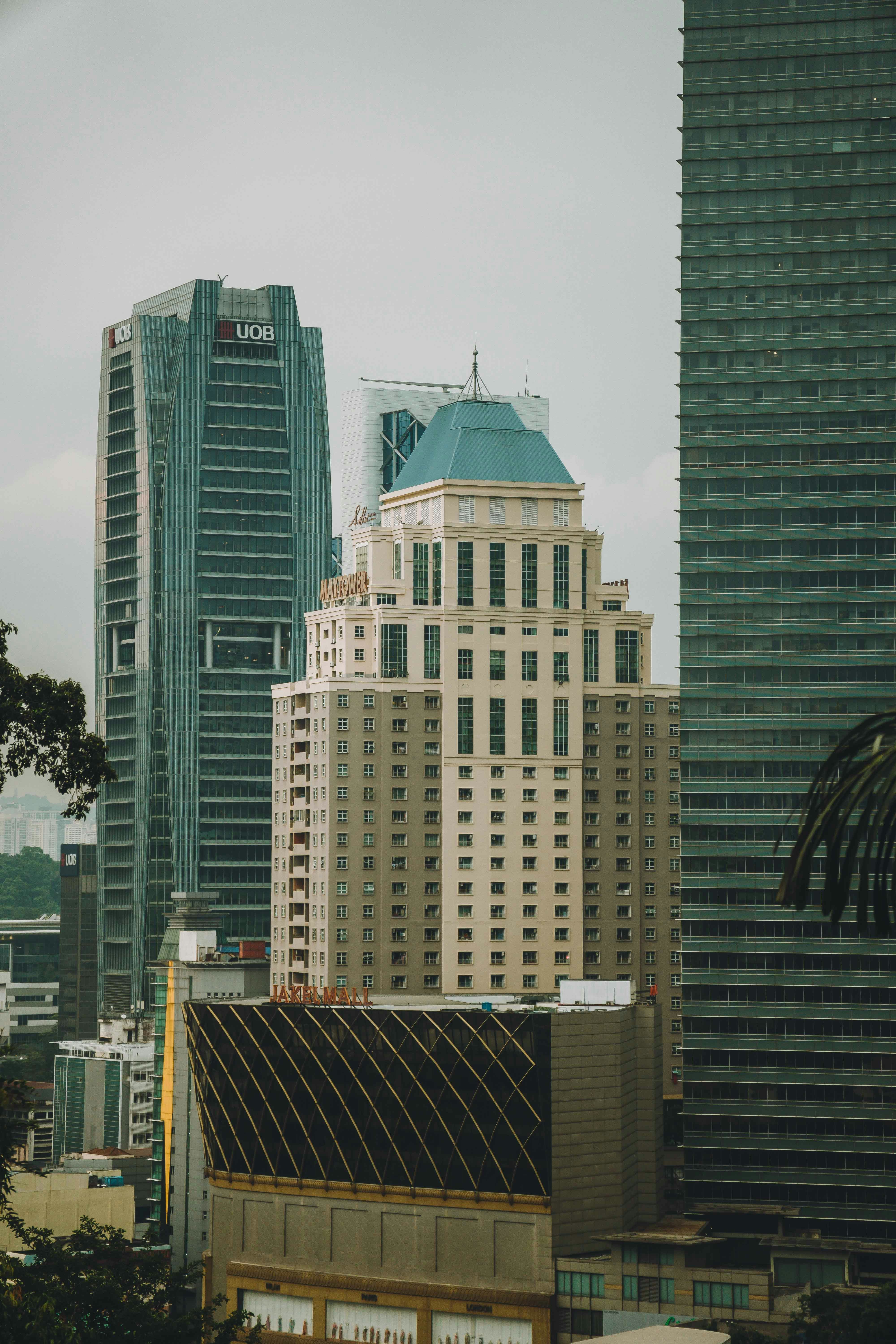 A view of some very tall buildings in the city photo – Free Kuala ...