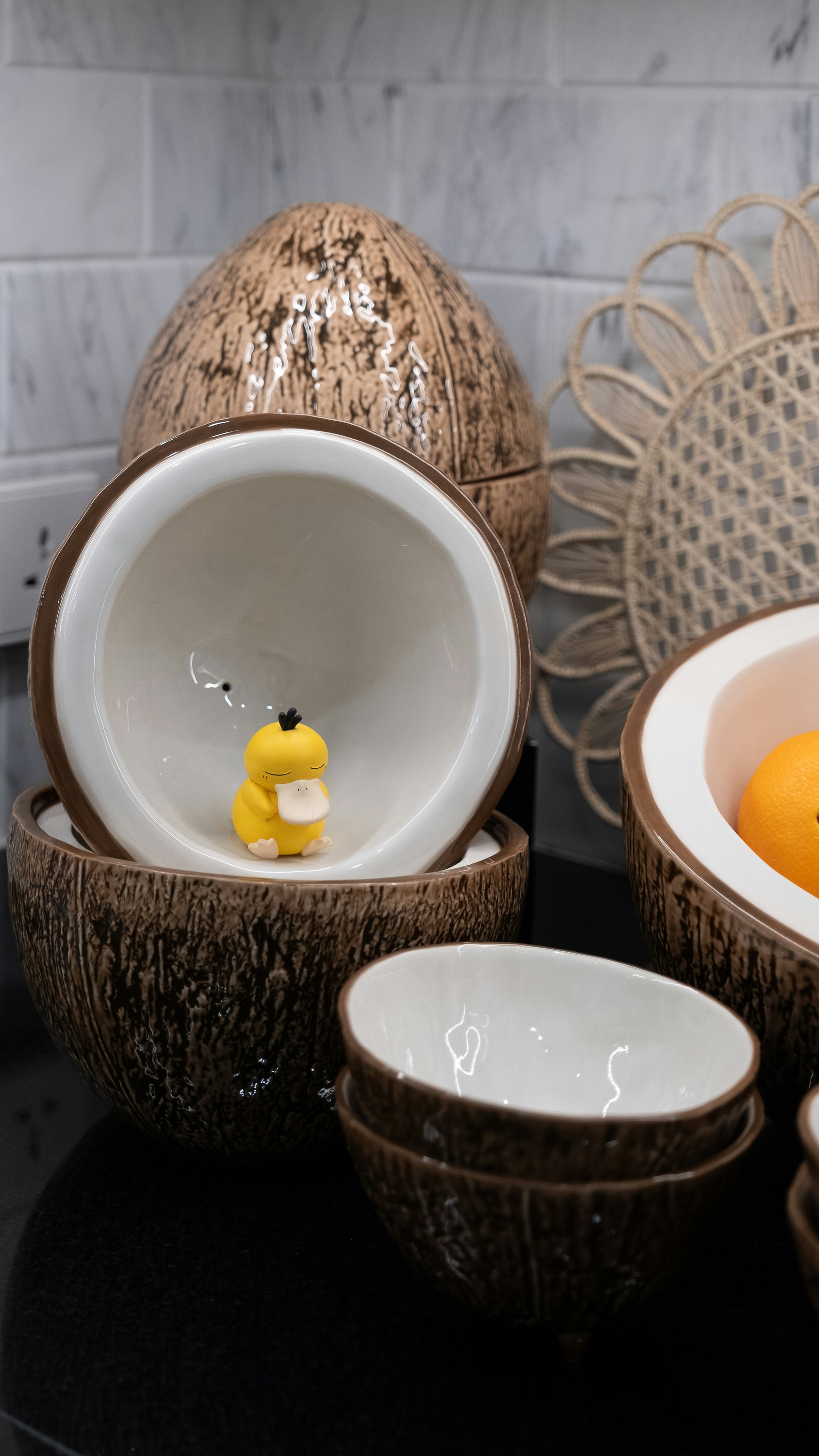 A bowl with a rubber duck inside of it photo – Free Food Image on Unsplash