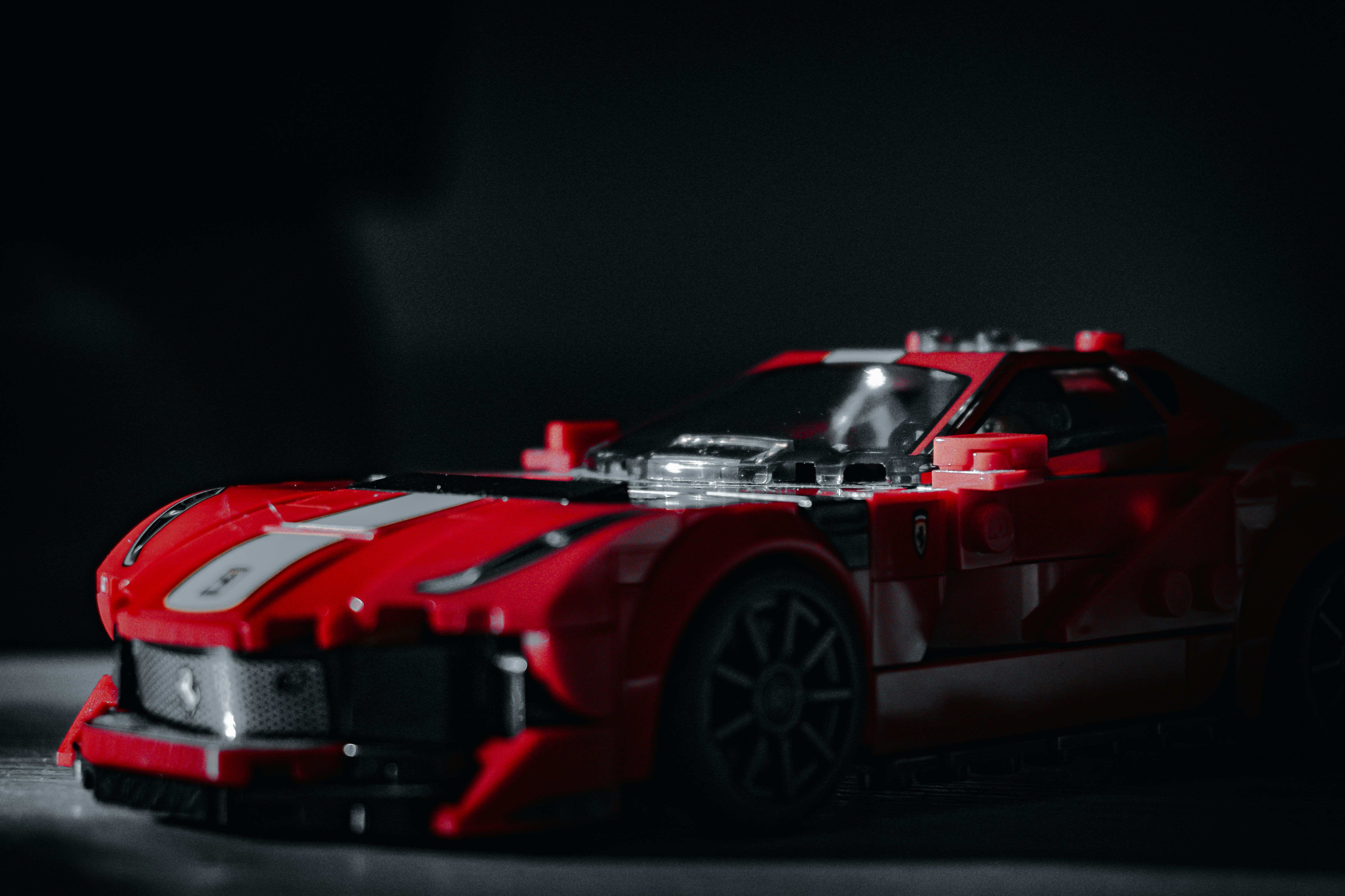 Miniature Racer in Shadowed Glory