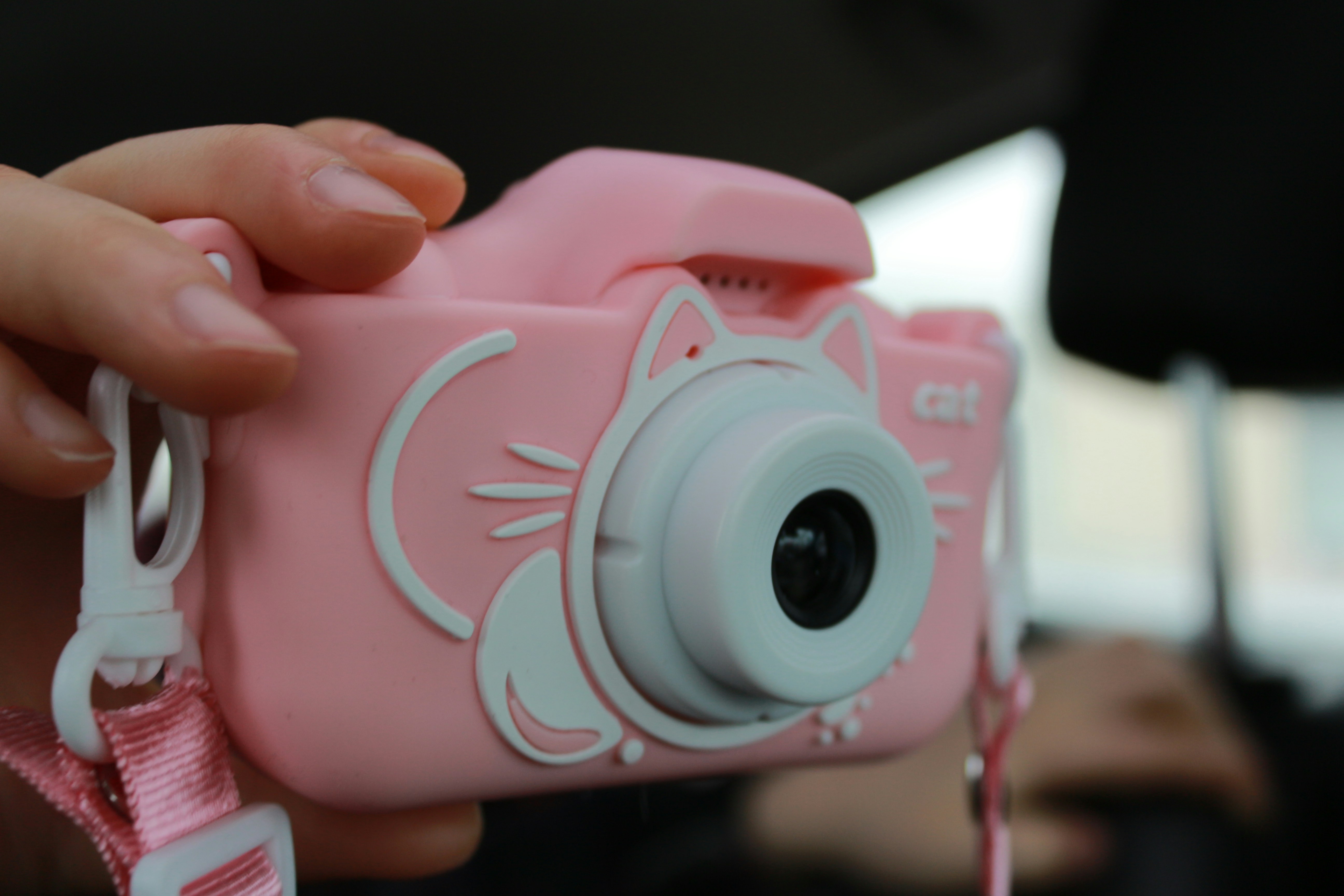 Whimsical Capture: The Pink Cat Camera