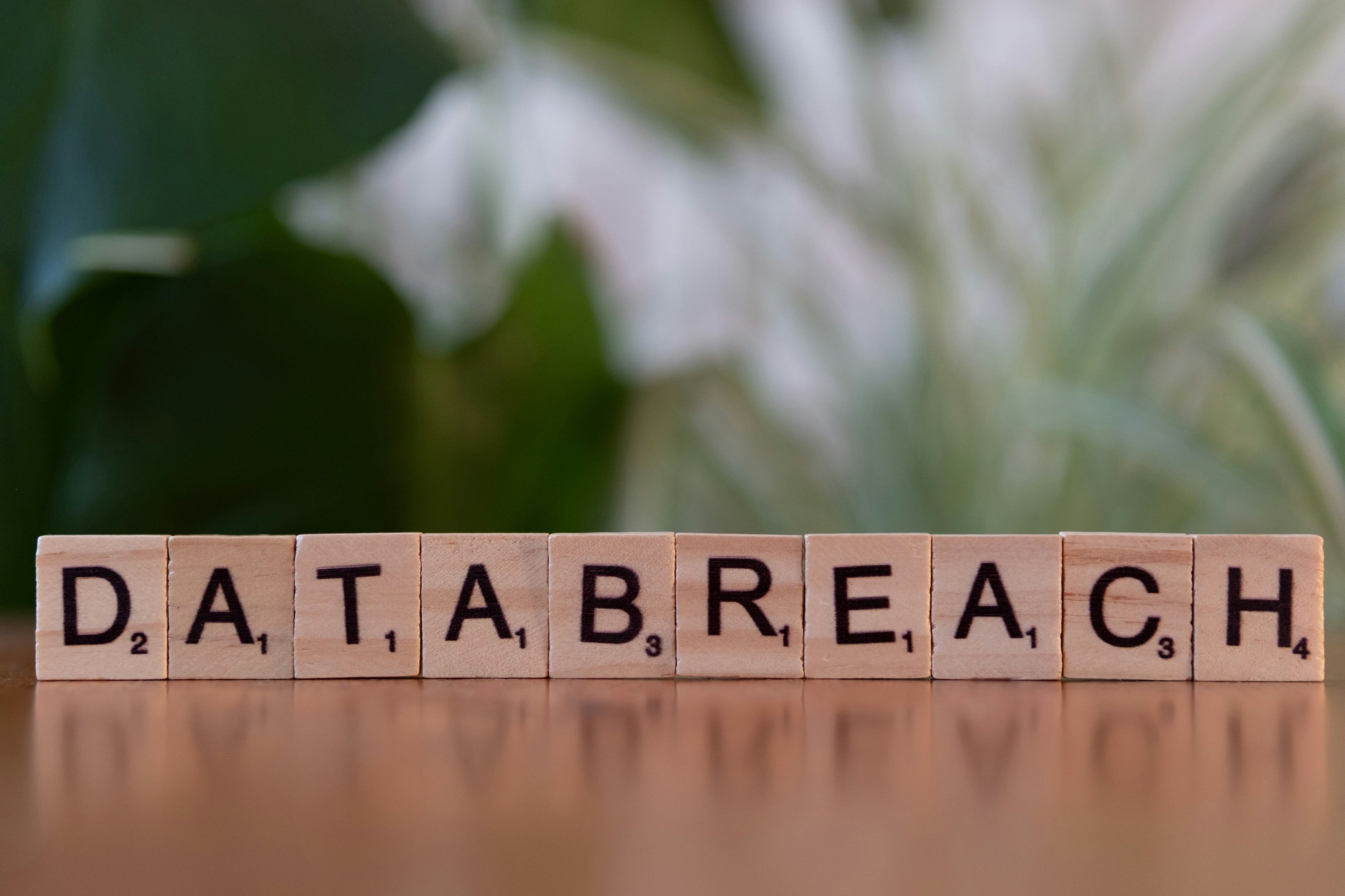A scrabble block spelling out the word data breach photo – Free Symbol ...