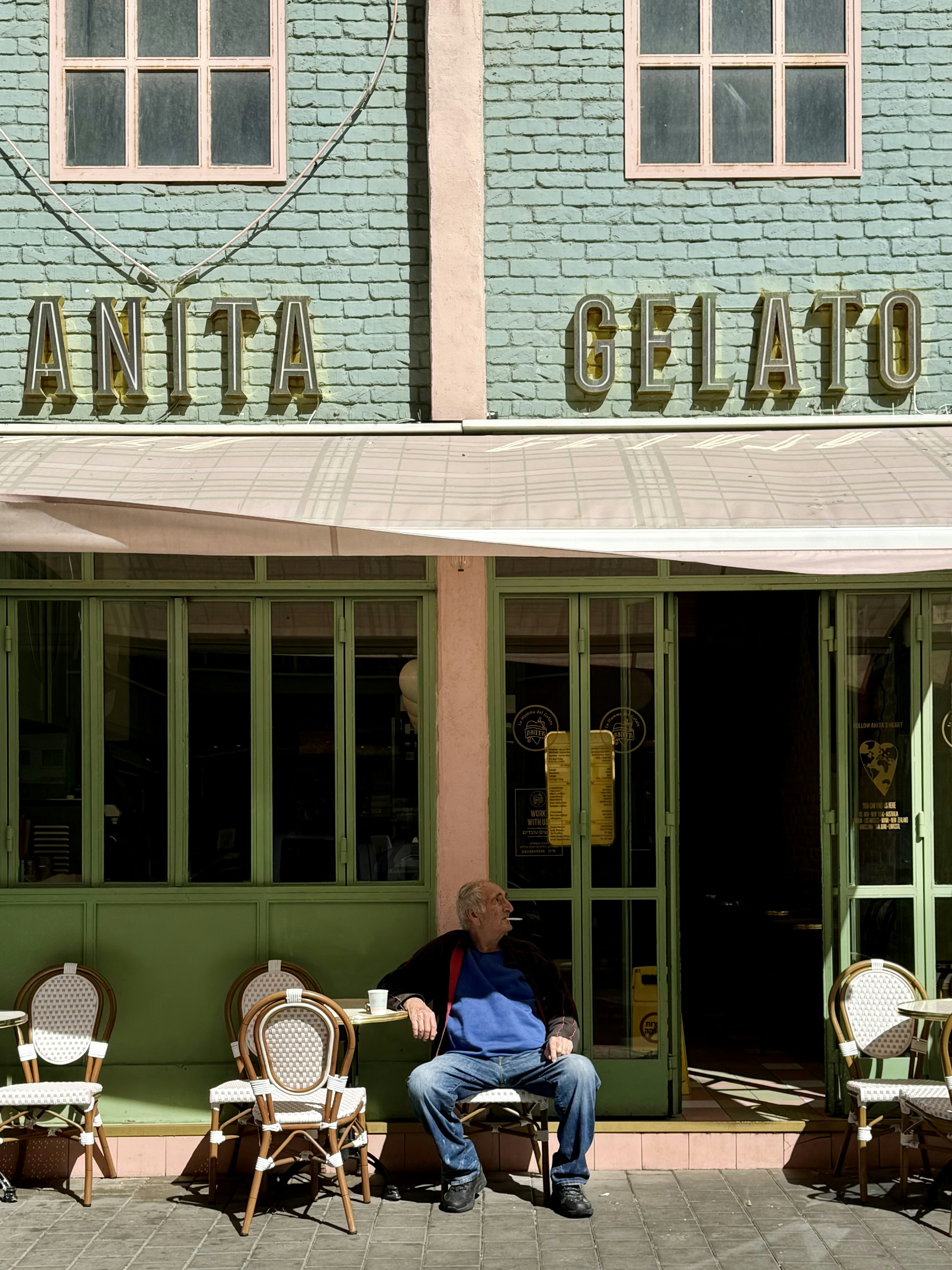 Mint Facade, Quiet Gelato Corner: An Afternoon Pause