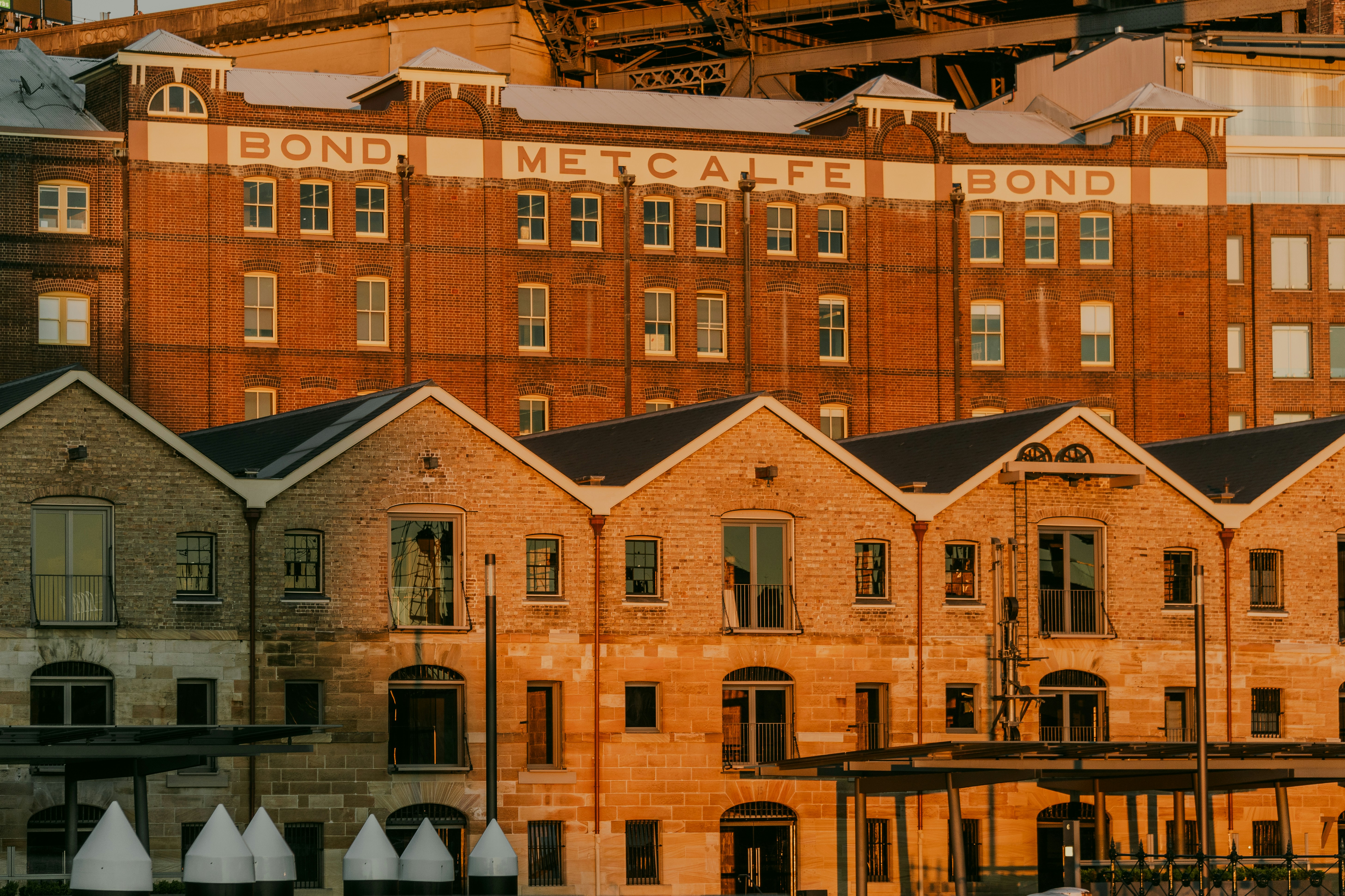 Golden Hour on Historic Architecture