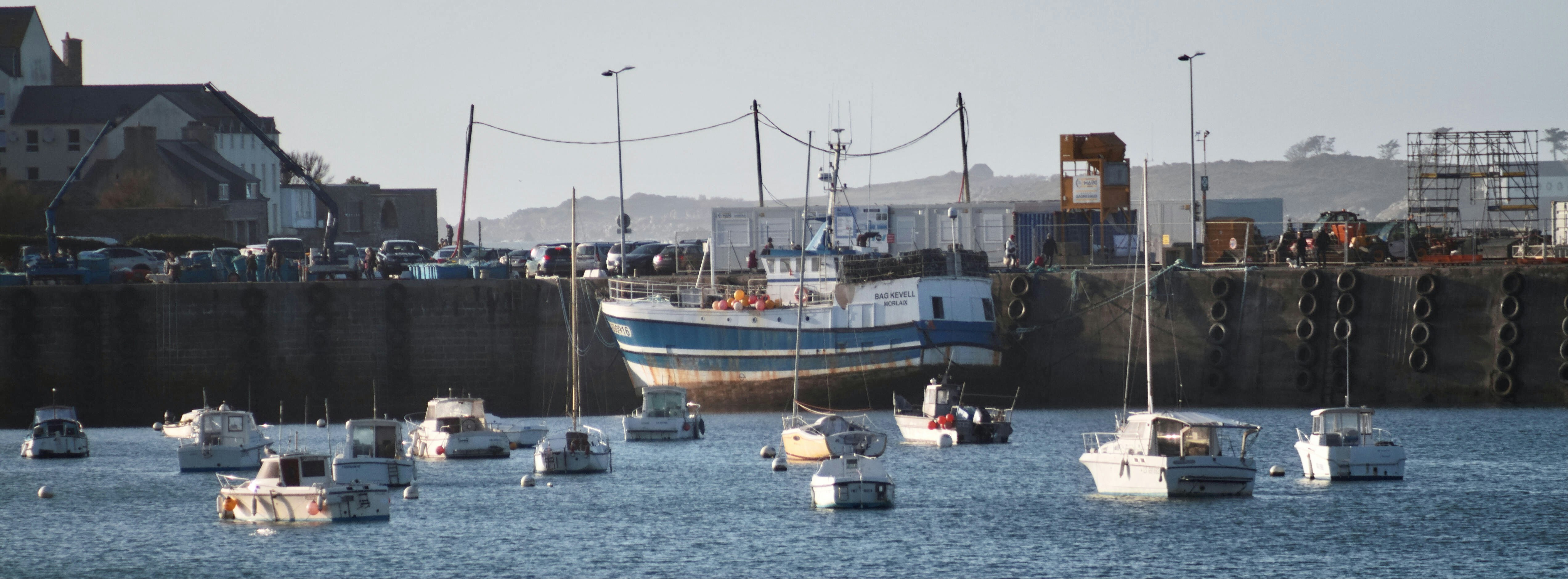 Harbor Serenity on a Winter's Day