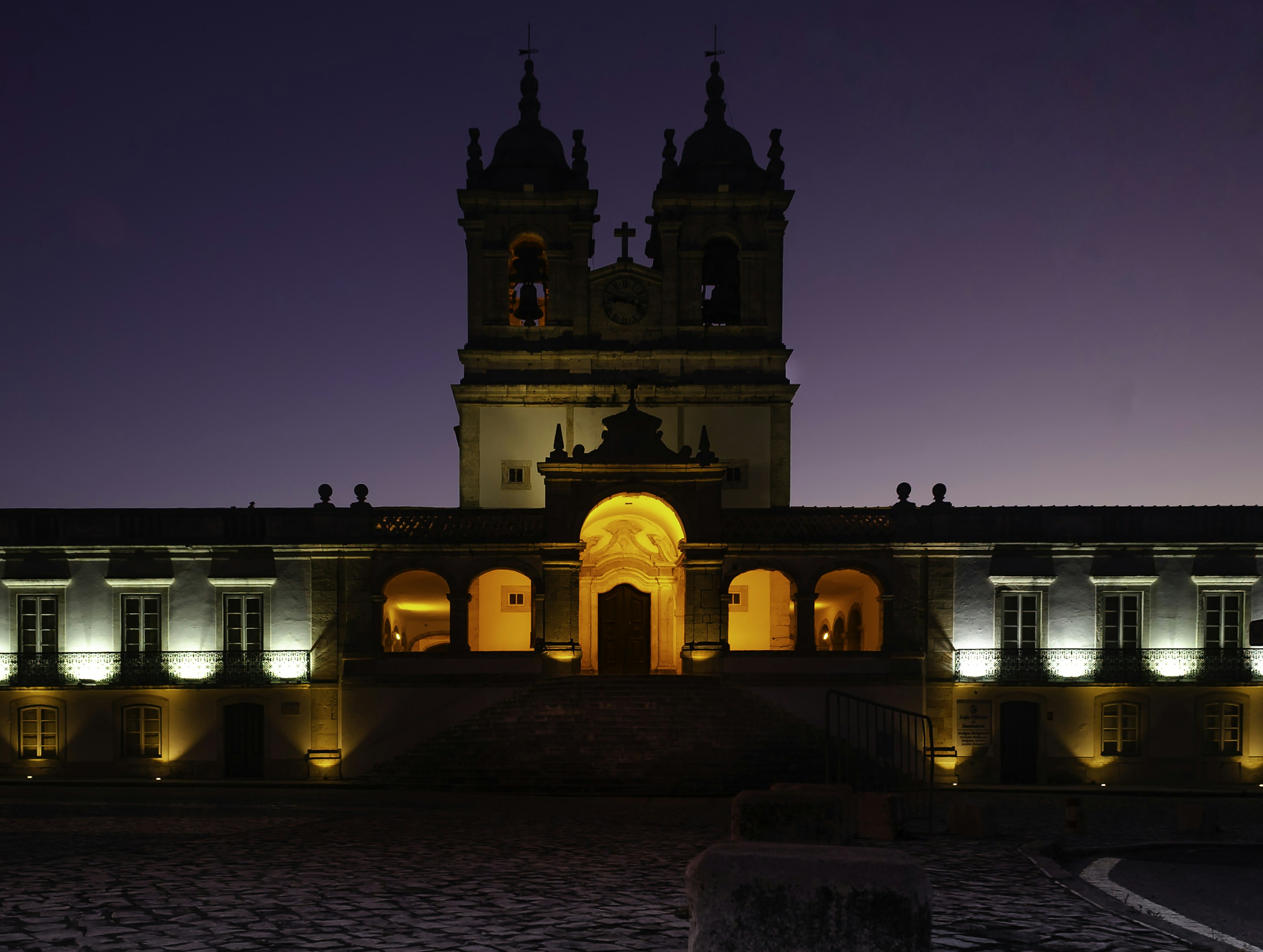Twilight Glow of Sanctuary Architecture