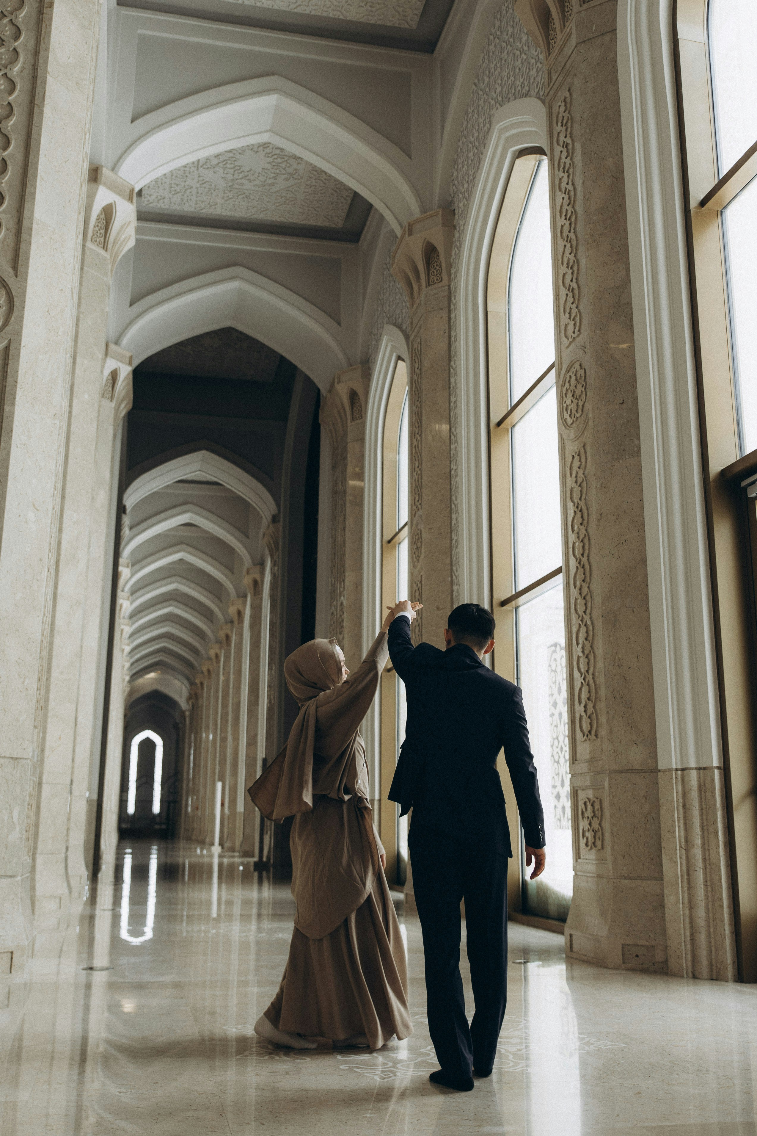 A Quiet Waltz Beneath Marble Arches