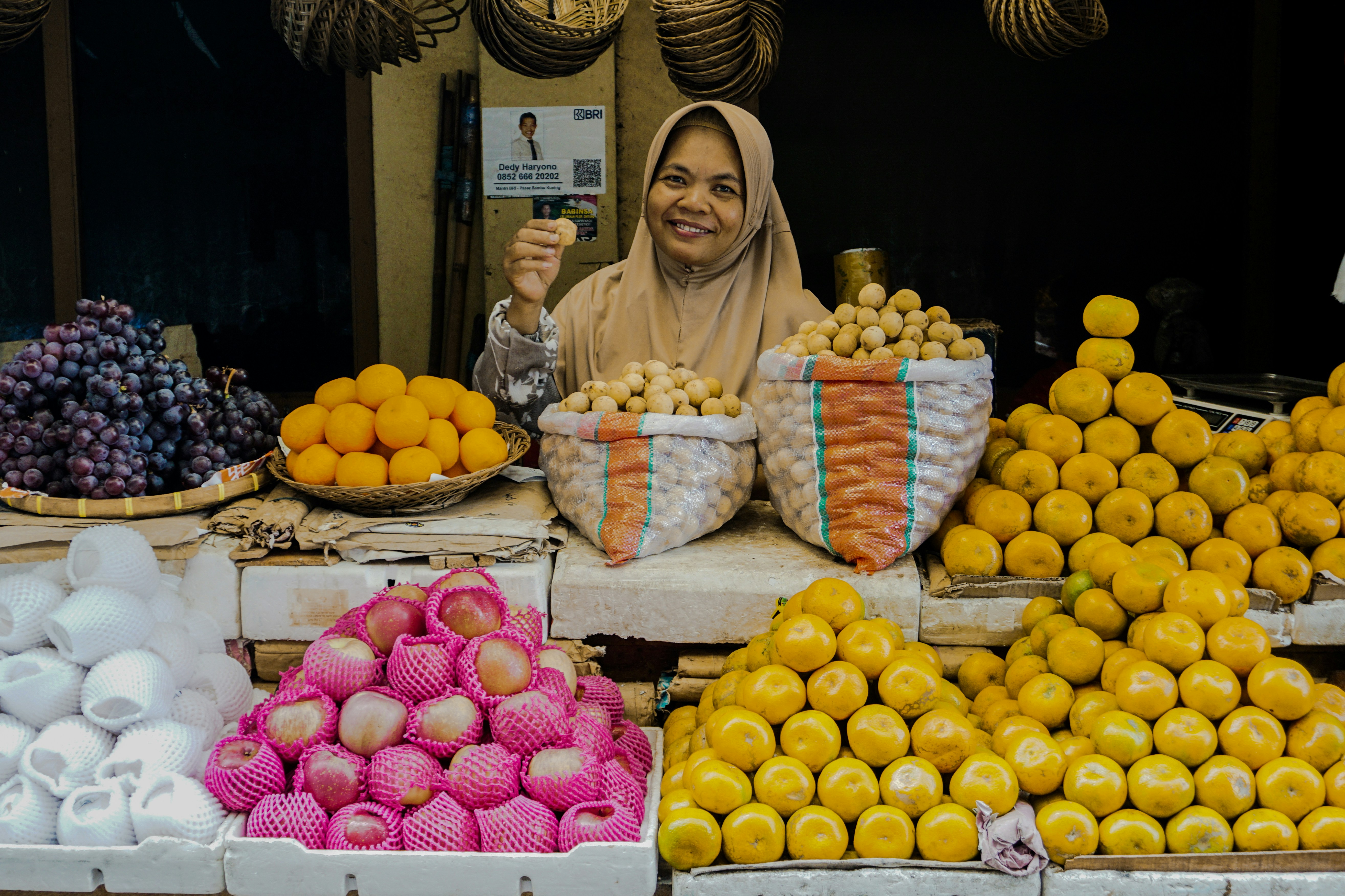 Harvest Harmony: A Market's Vibrant Bounty