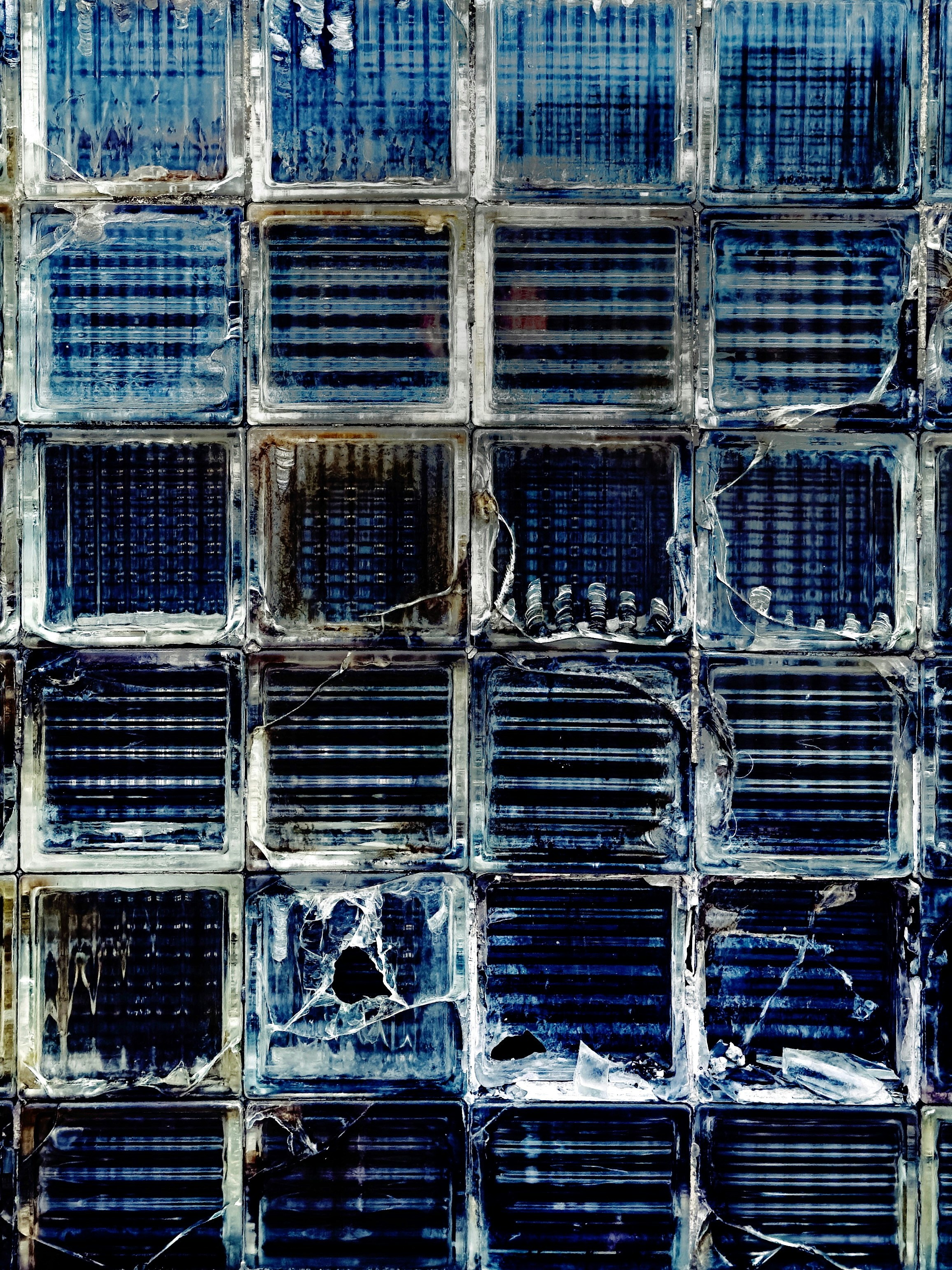A close up of a glass block wall photo – Free Car Image on Unsplash