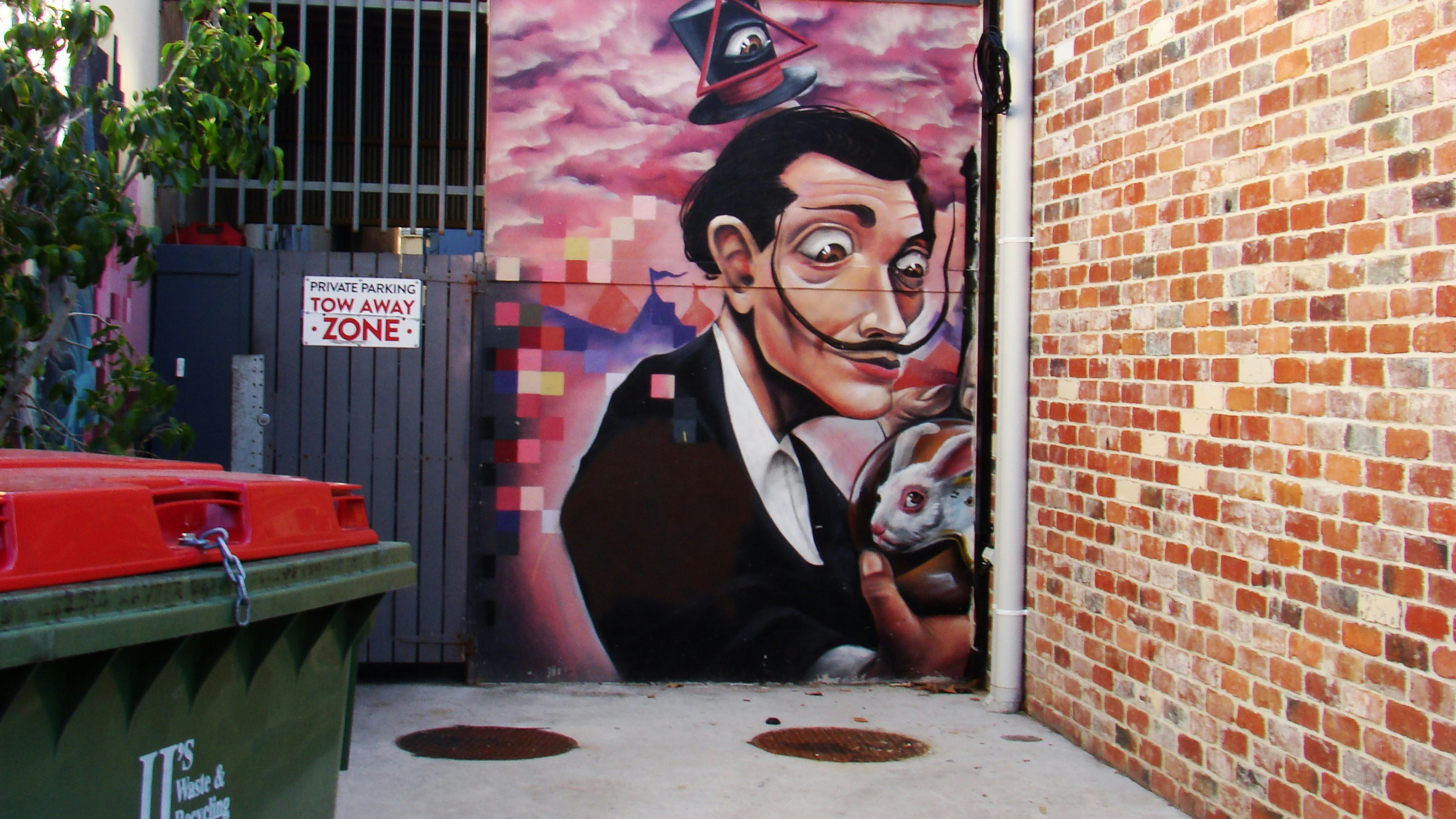 Punchy Portrait in an Alley: The Magician’s Smile