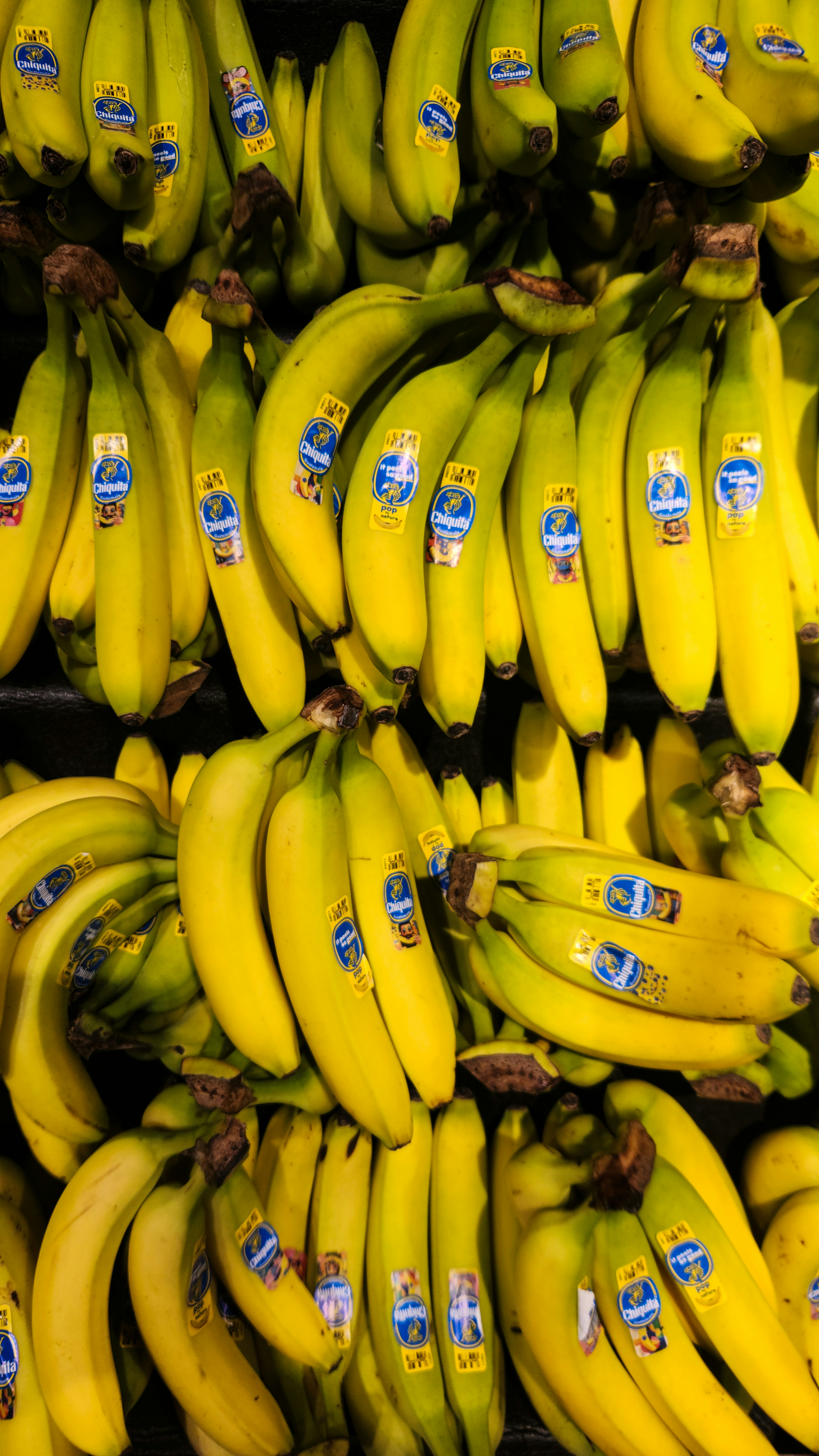 A bunch of bananas are stacked on top of each other photo – Free ...