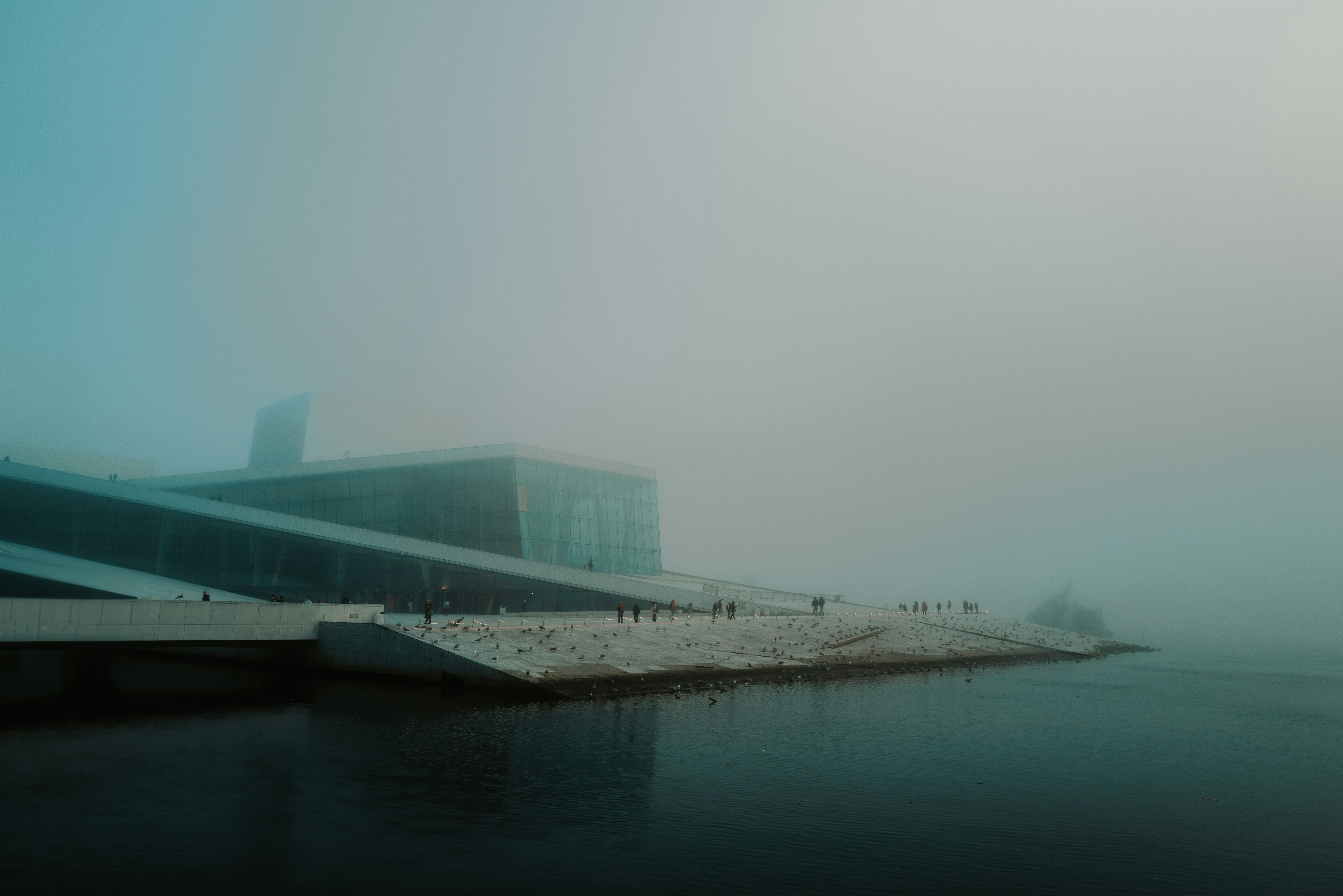 Mystical Morning at the Waterside Pavilion
