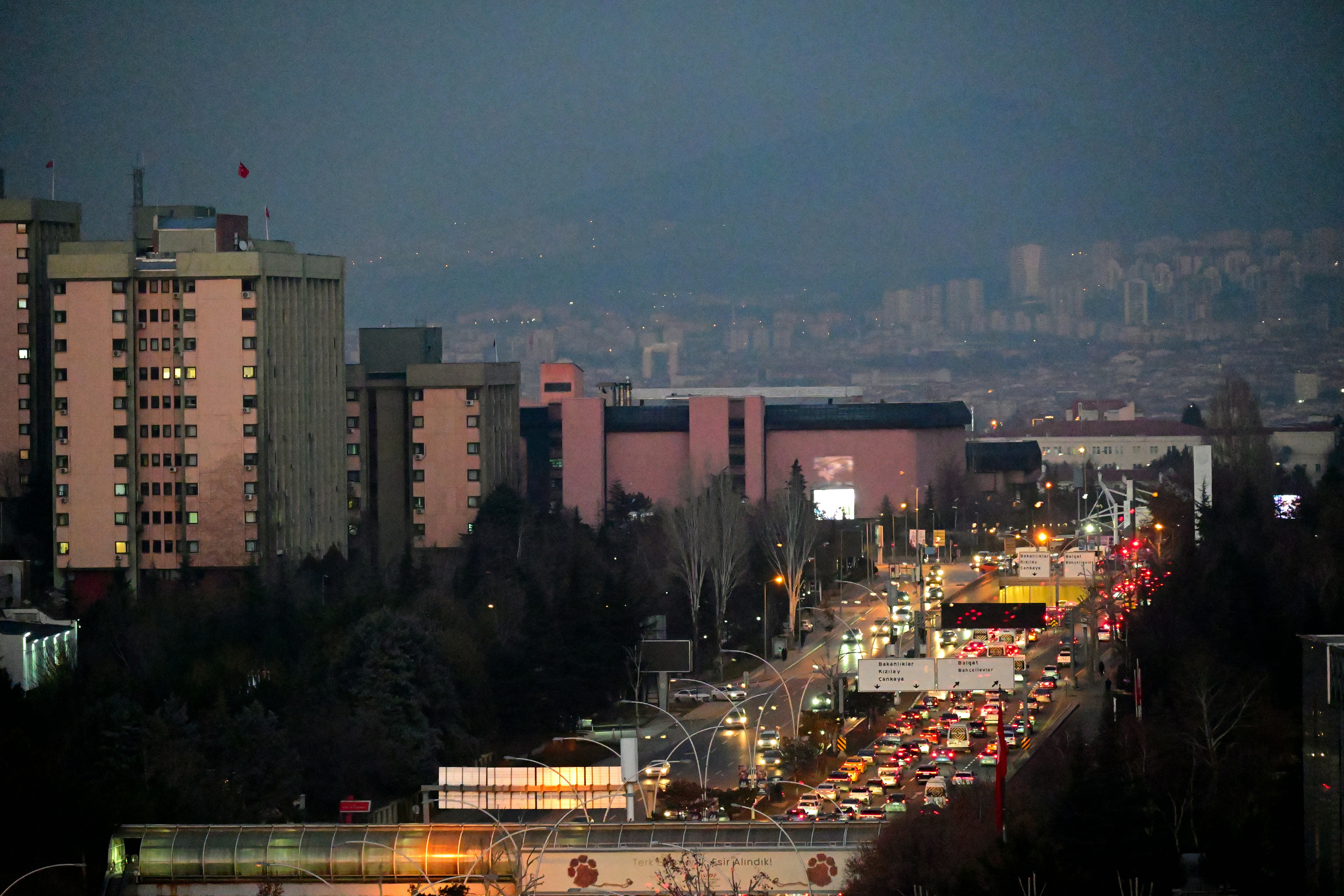 Urban Symphony at Dusk