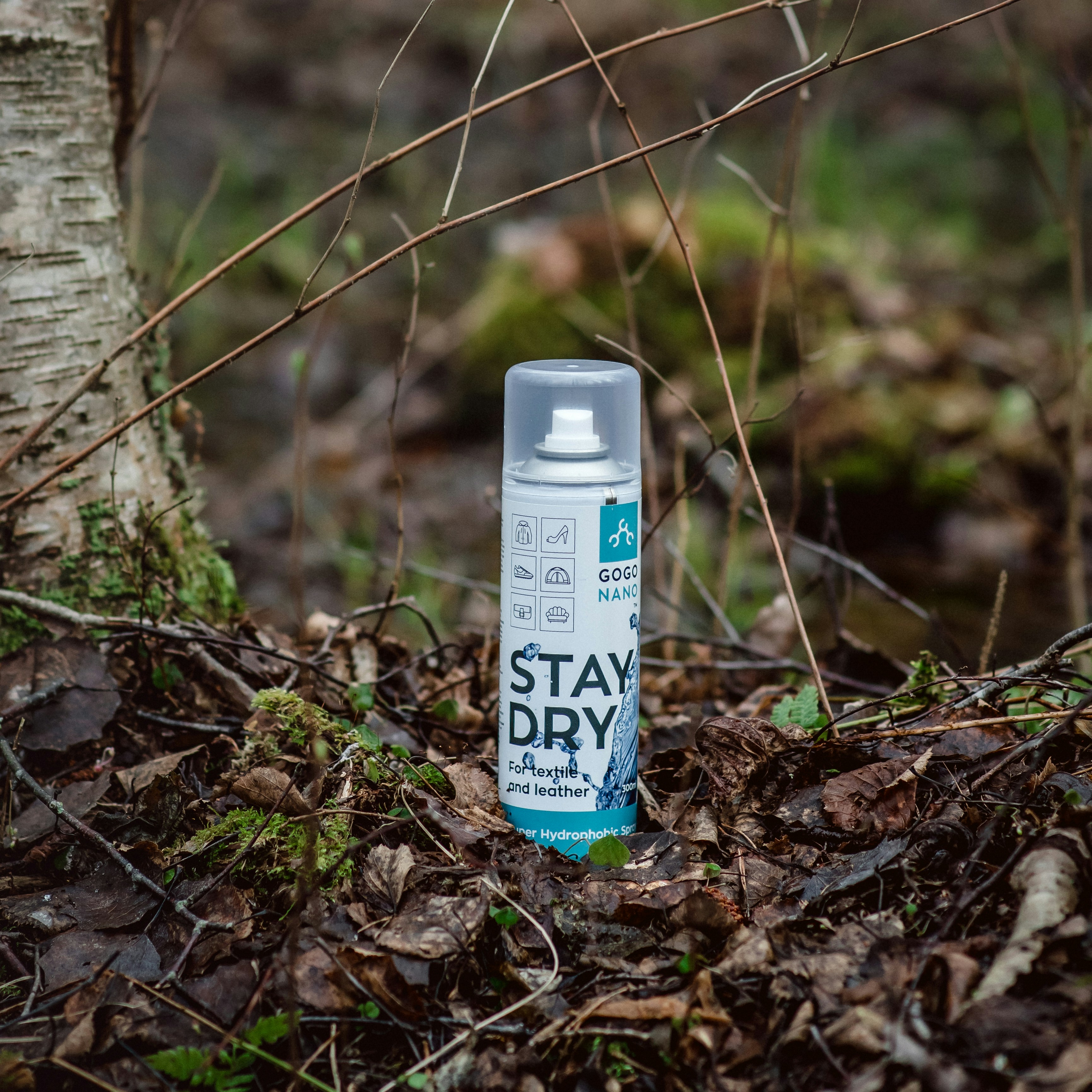 Stay Dry in the Wild: Forest Ground Aerosol Stand