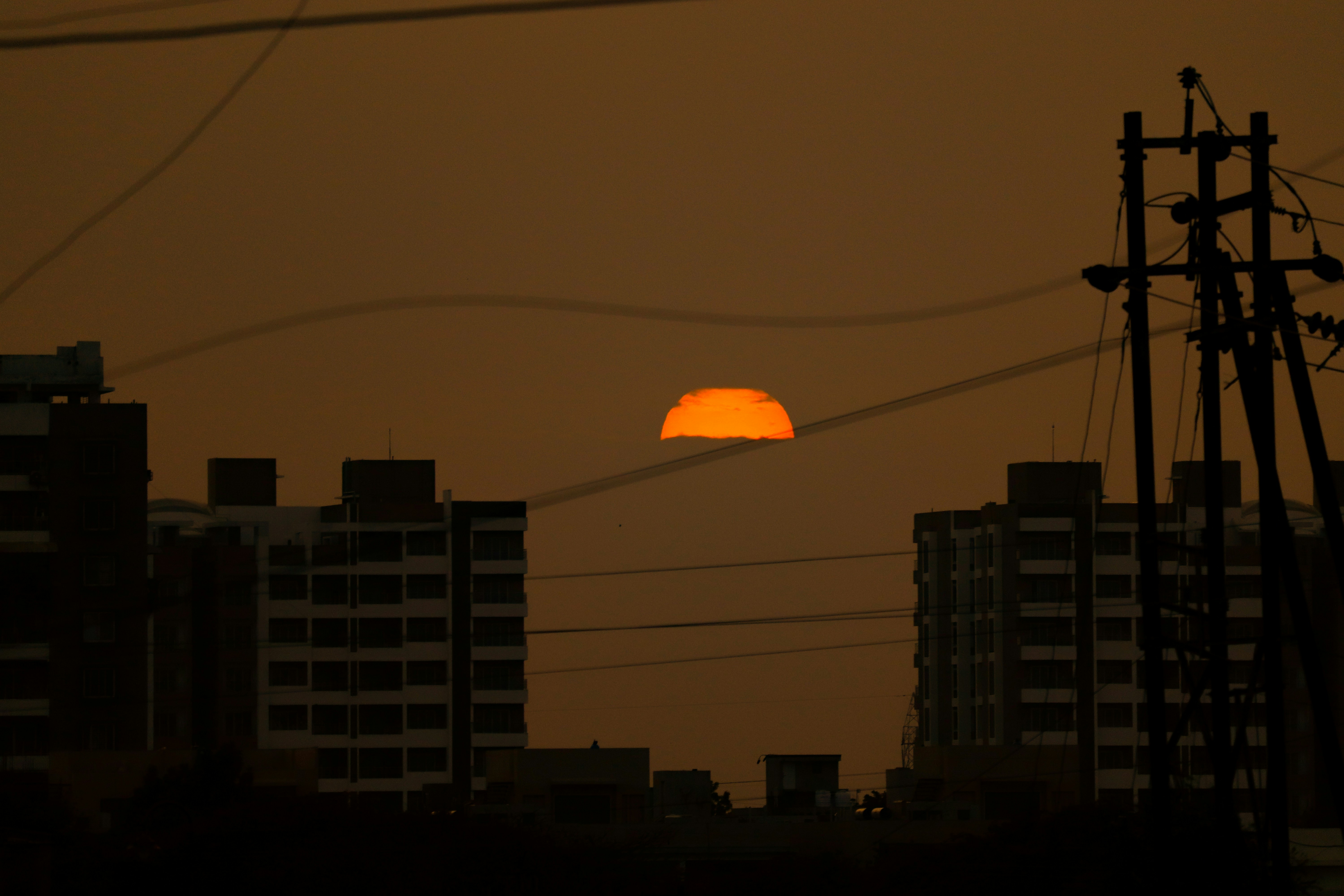 Urban Silhouette at Dusk
