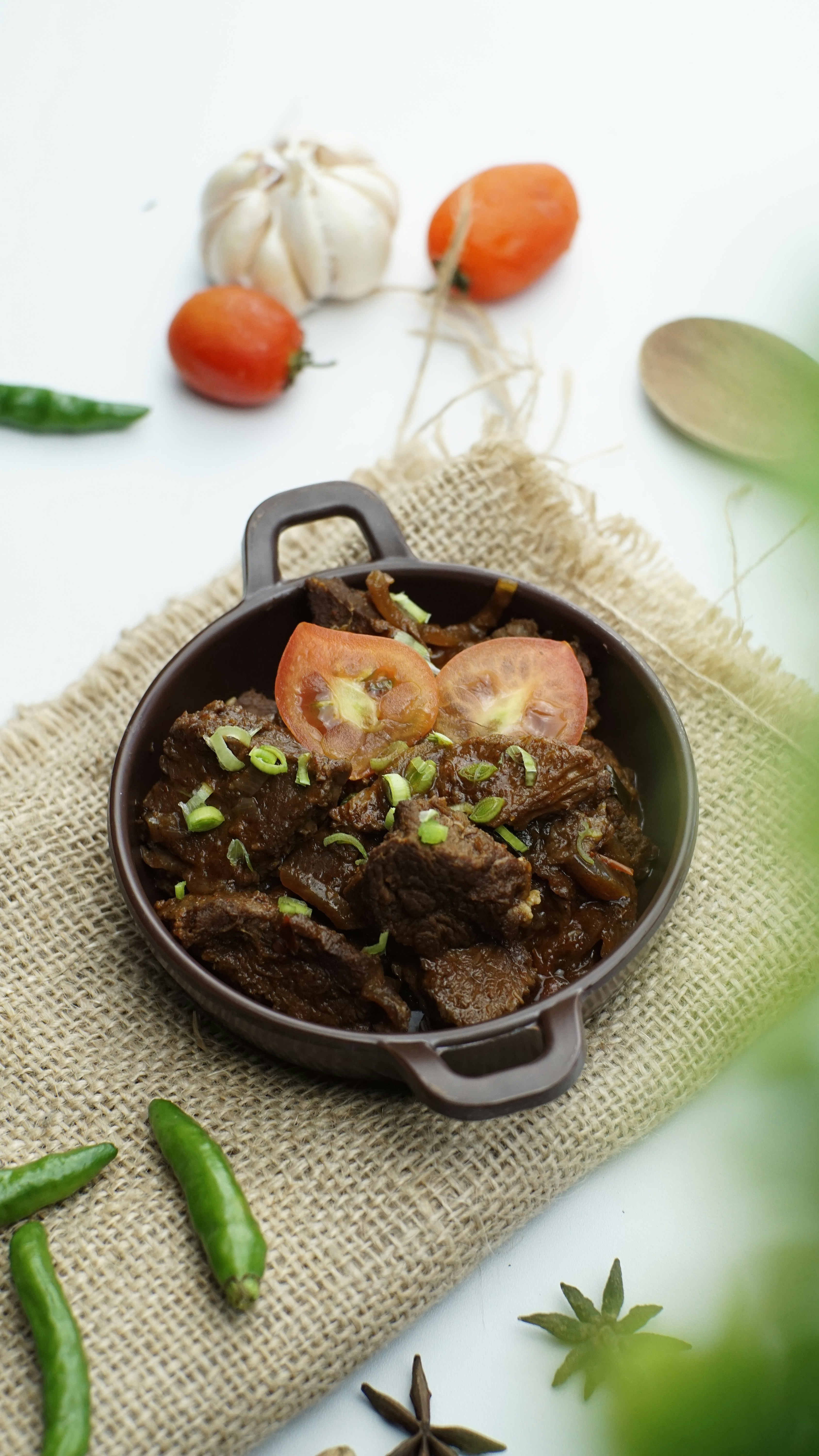 Savory Harmony: A Culinary Delight in a Rustic Bowl