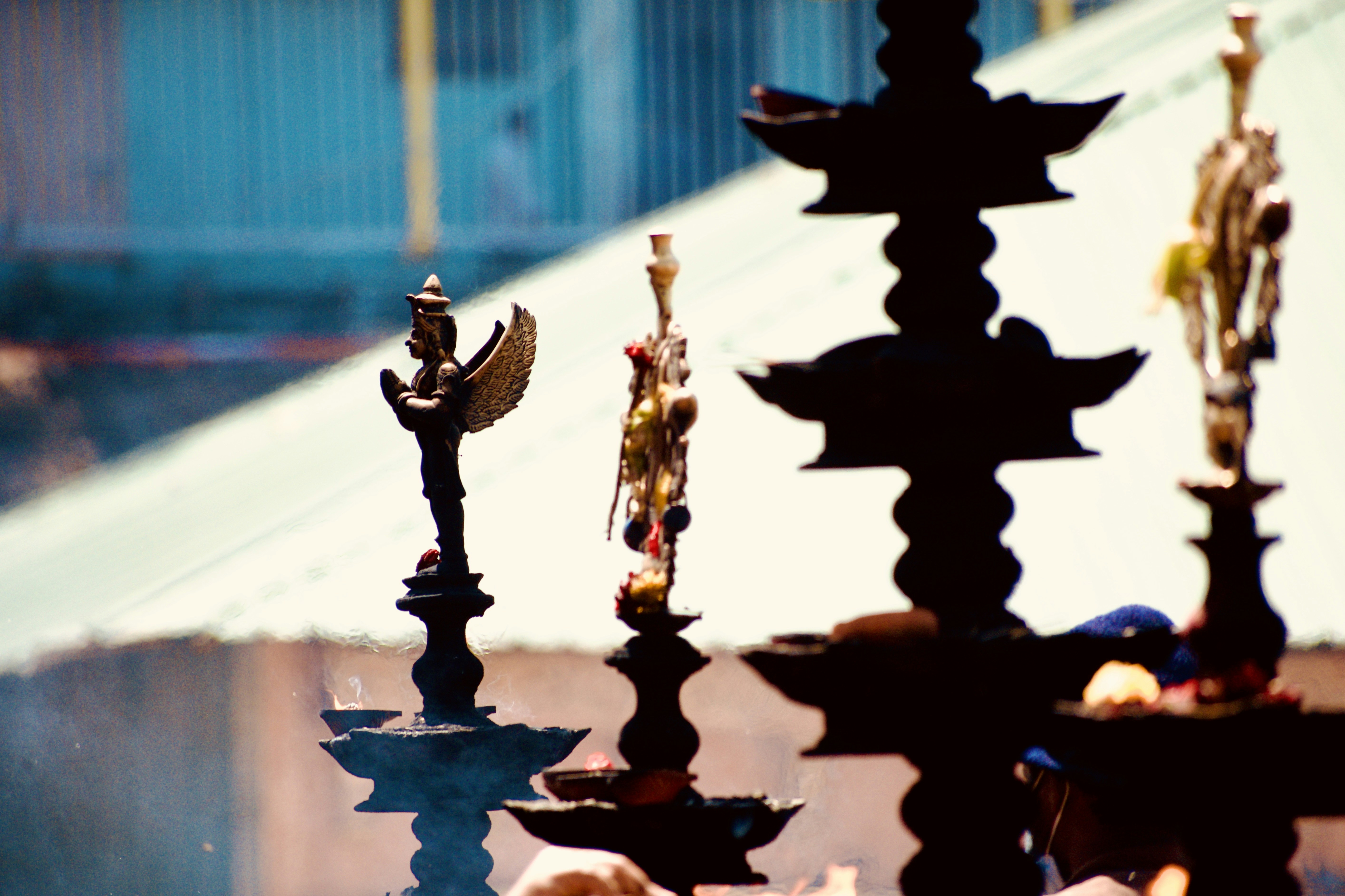 Whispers of Serenity: Sculptures in Silhouette