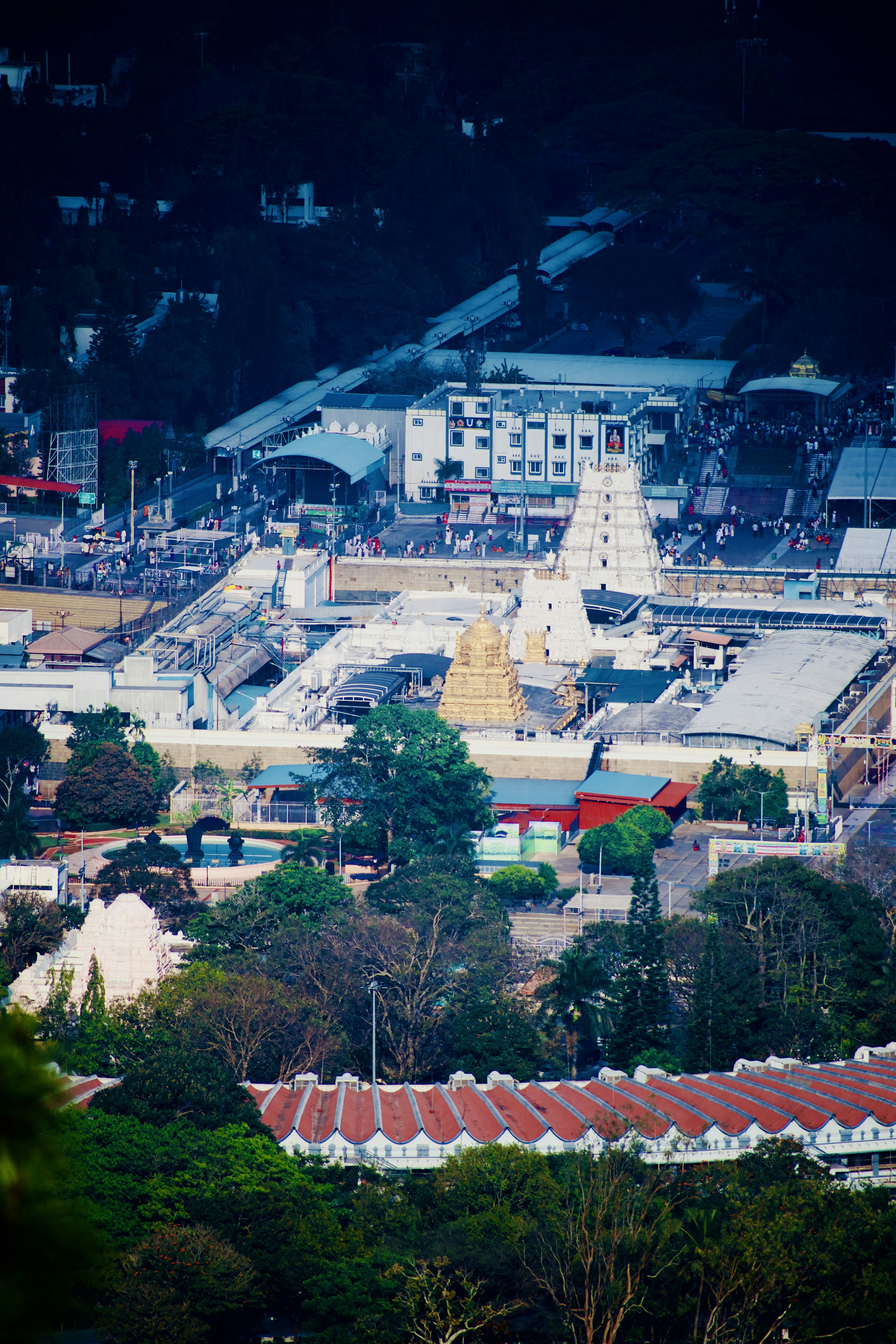 A view of the tirupati balaji temple. photo – Free Building Image on ...