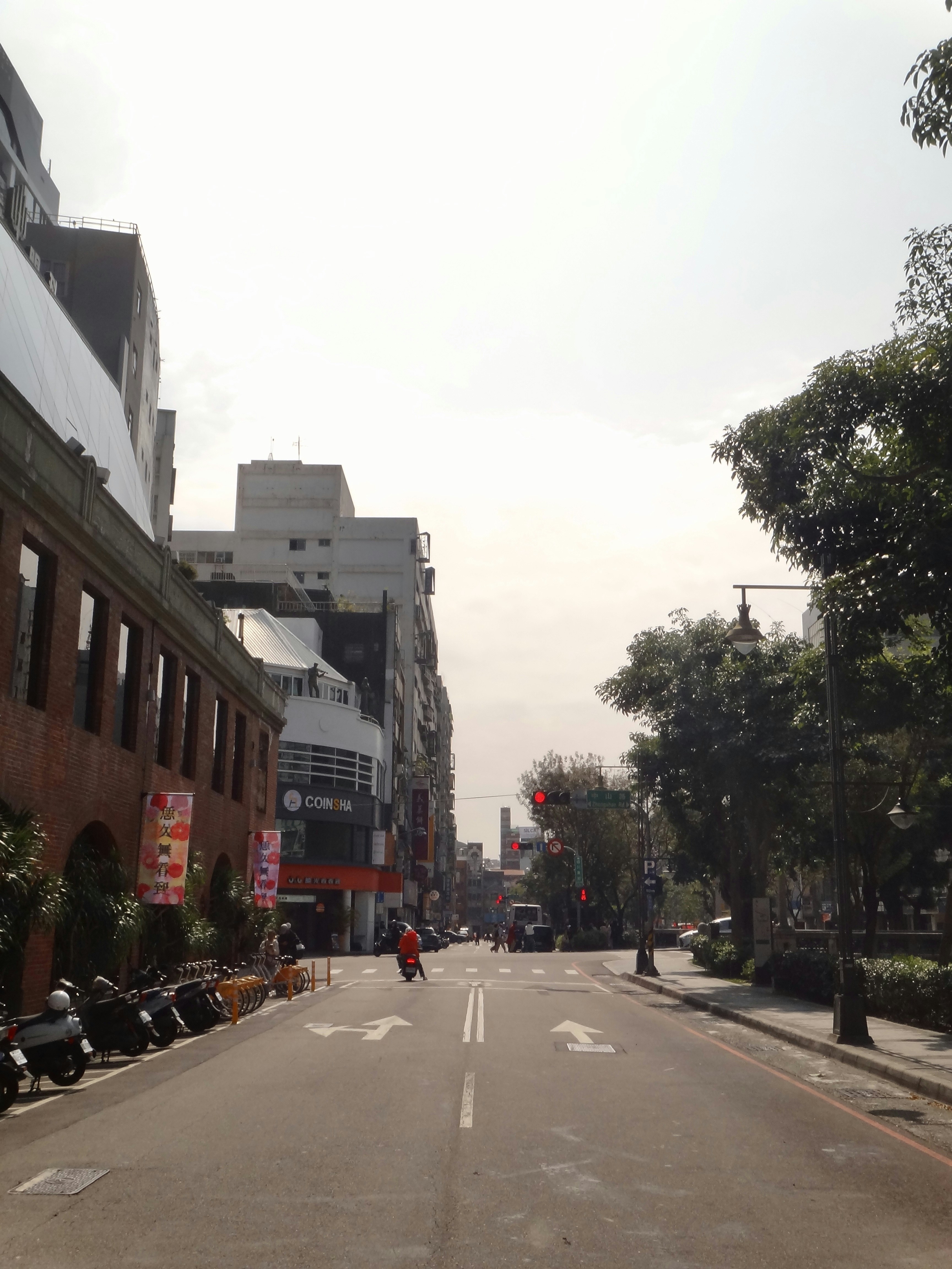 Empty streets of Taichung