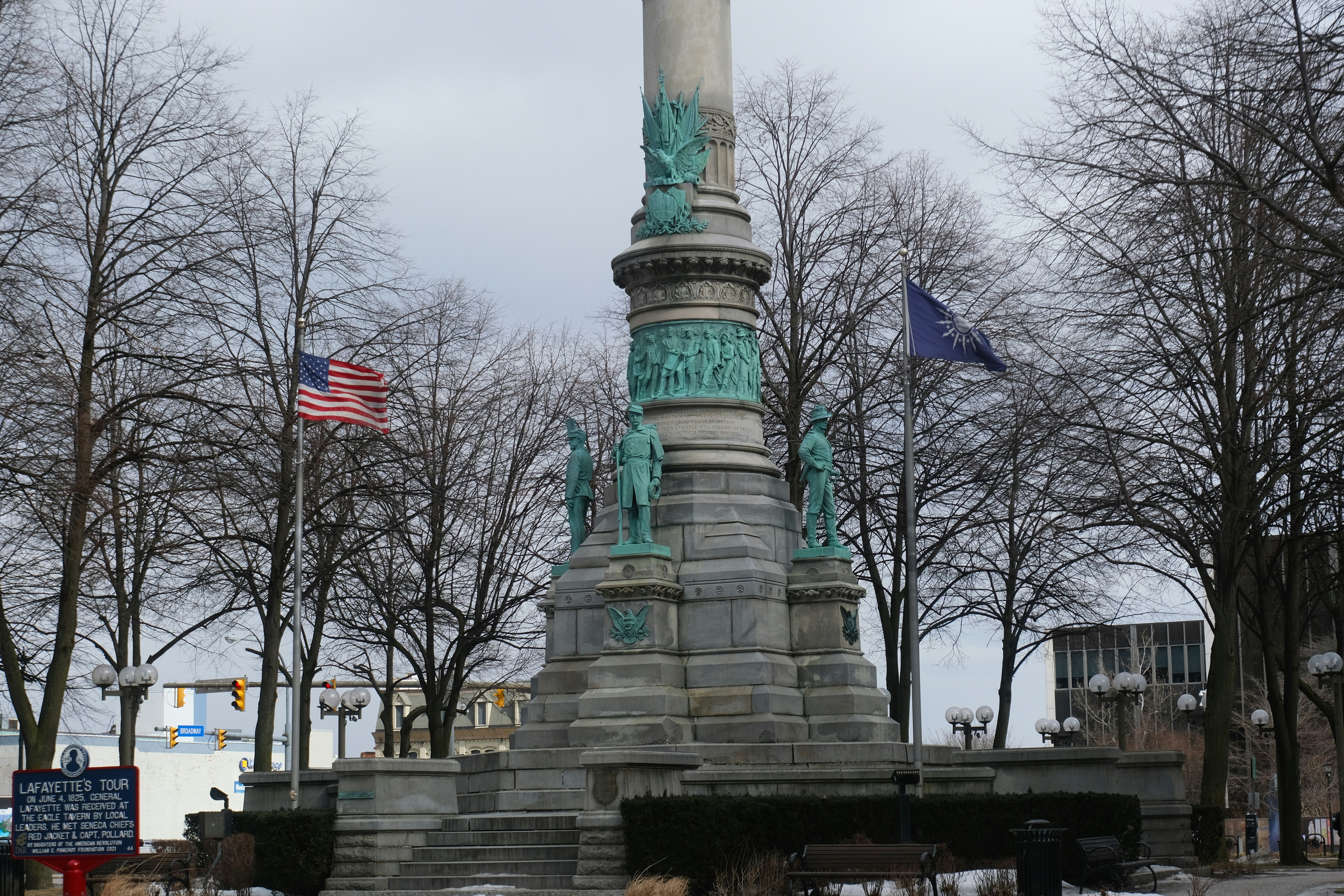 Monumental Serenity in the Winter Landscape
