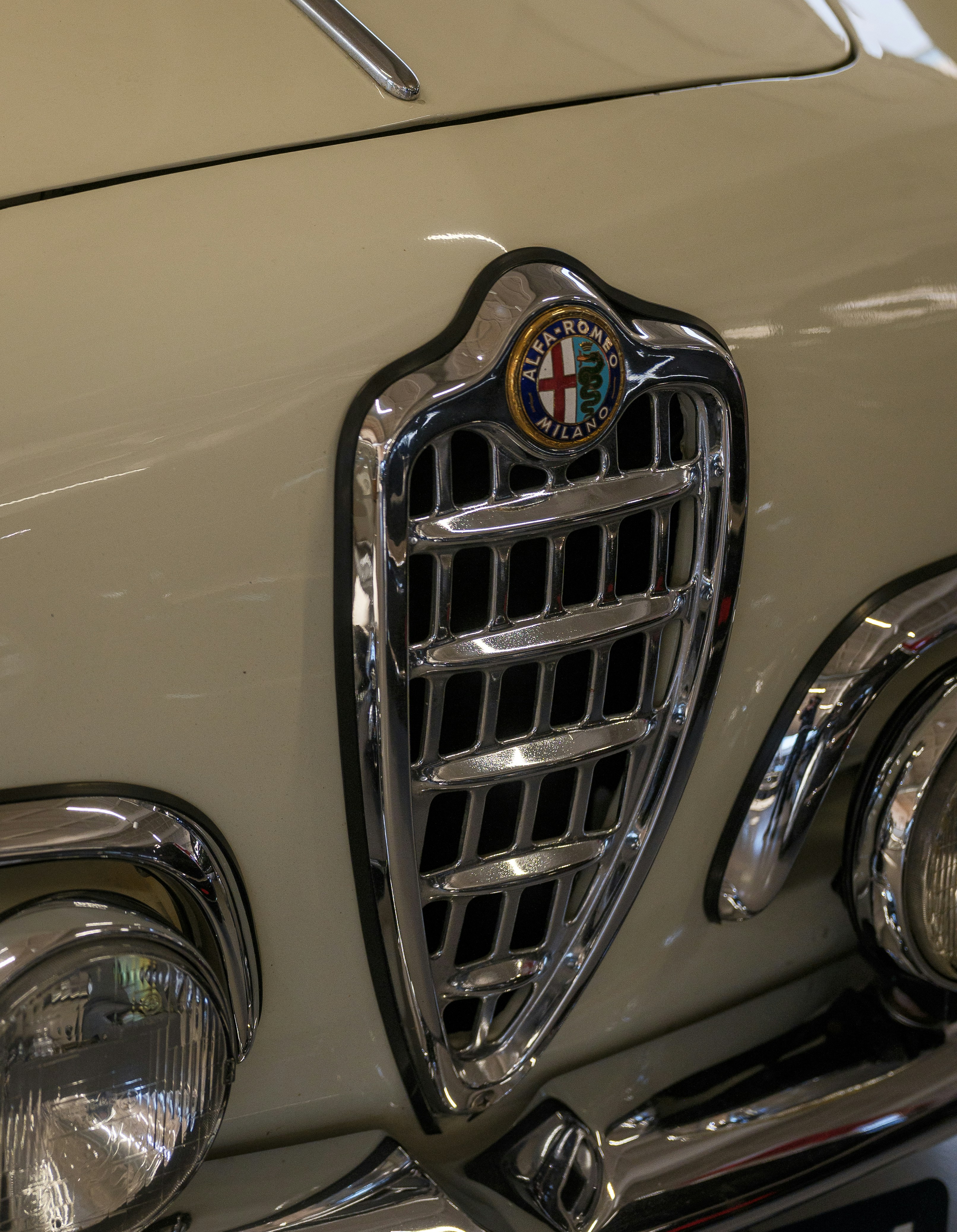 Close-up of a classic alfa romeo grille. photo – Free Car Image on Unsplash