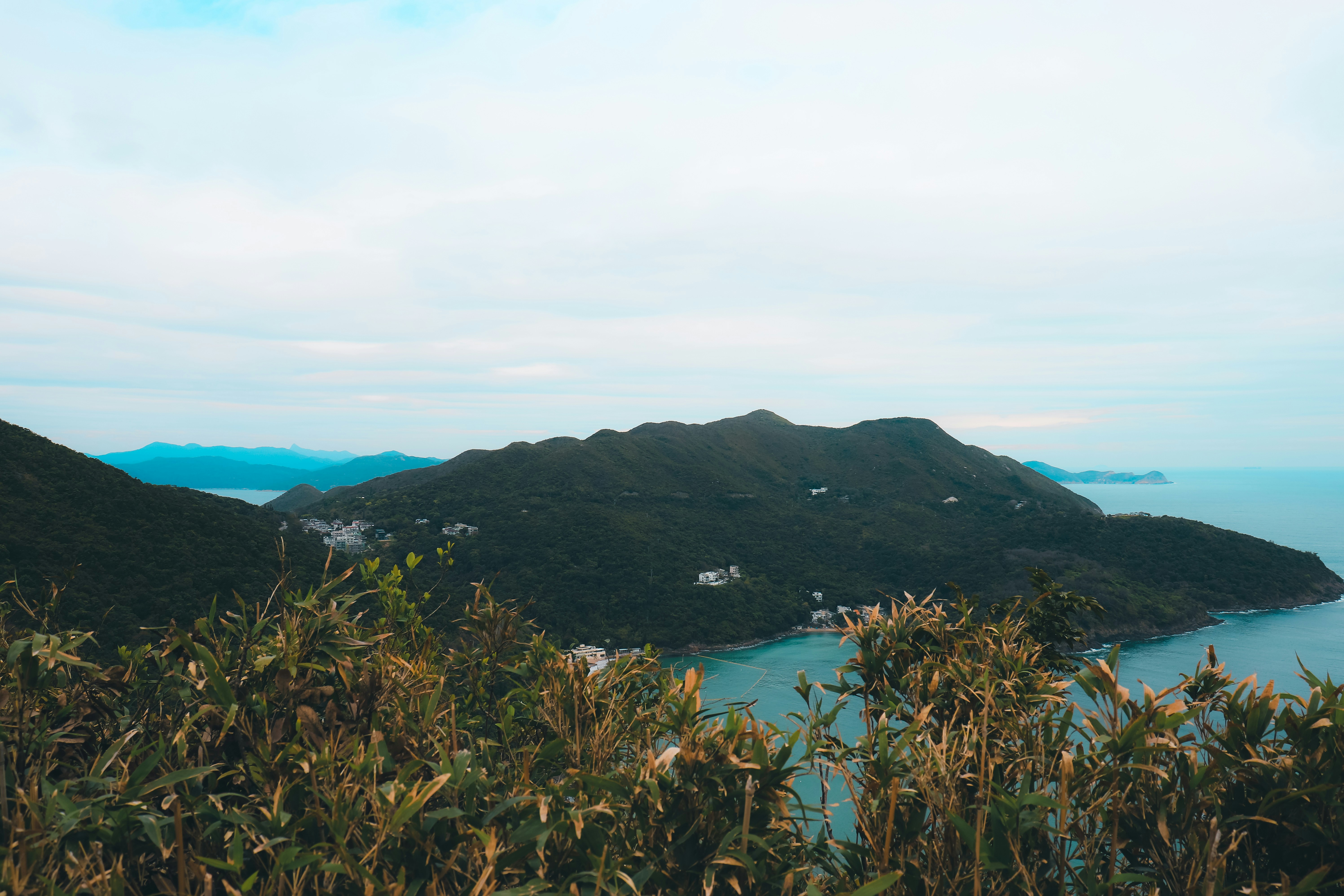 Serene Hills Overlooking Azure Waters