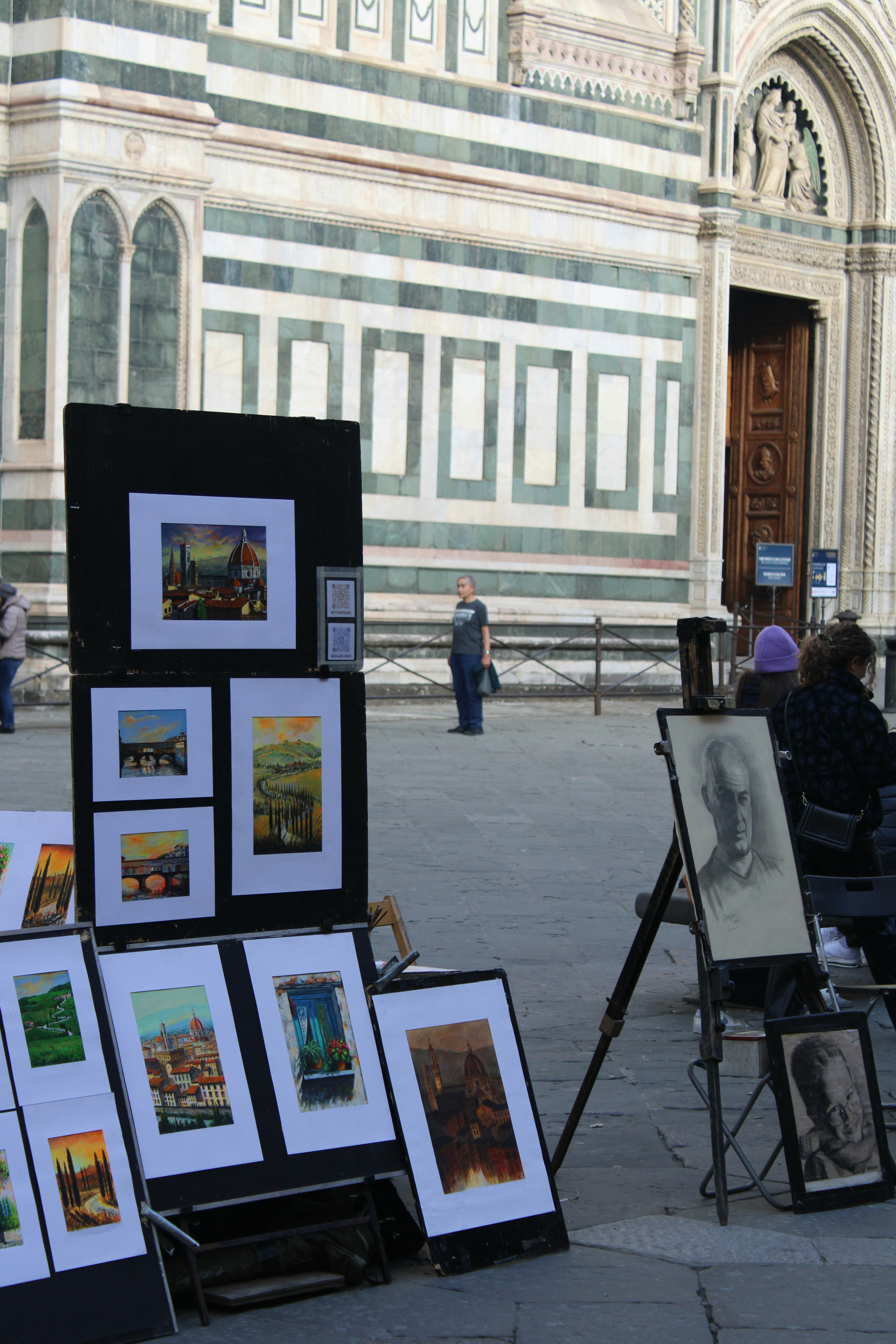 Artistry at the Cathedral Steps