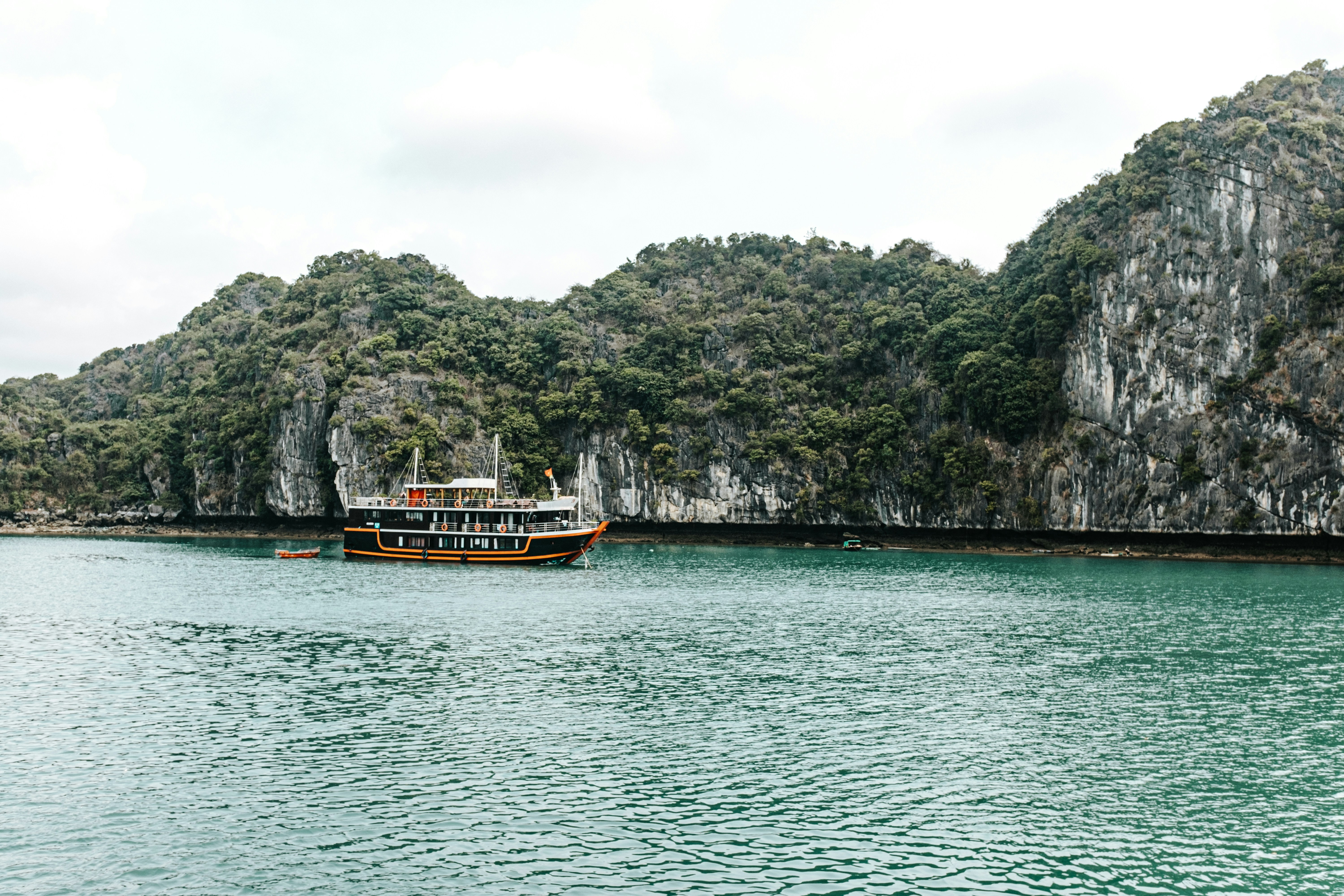 Serenity Amidst Limestone Giants