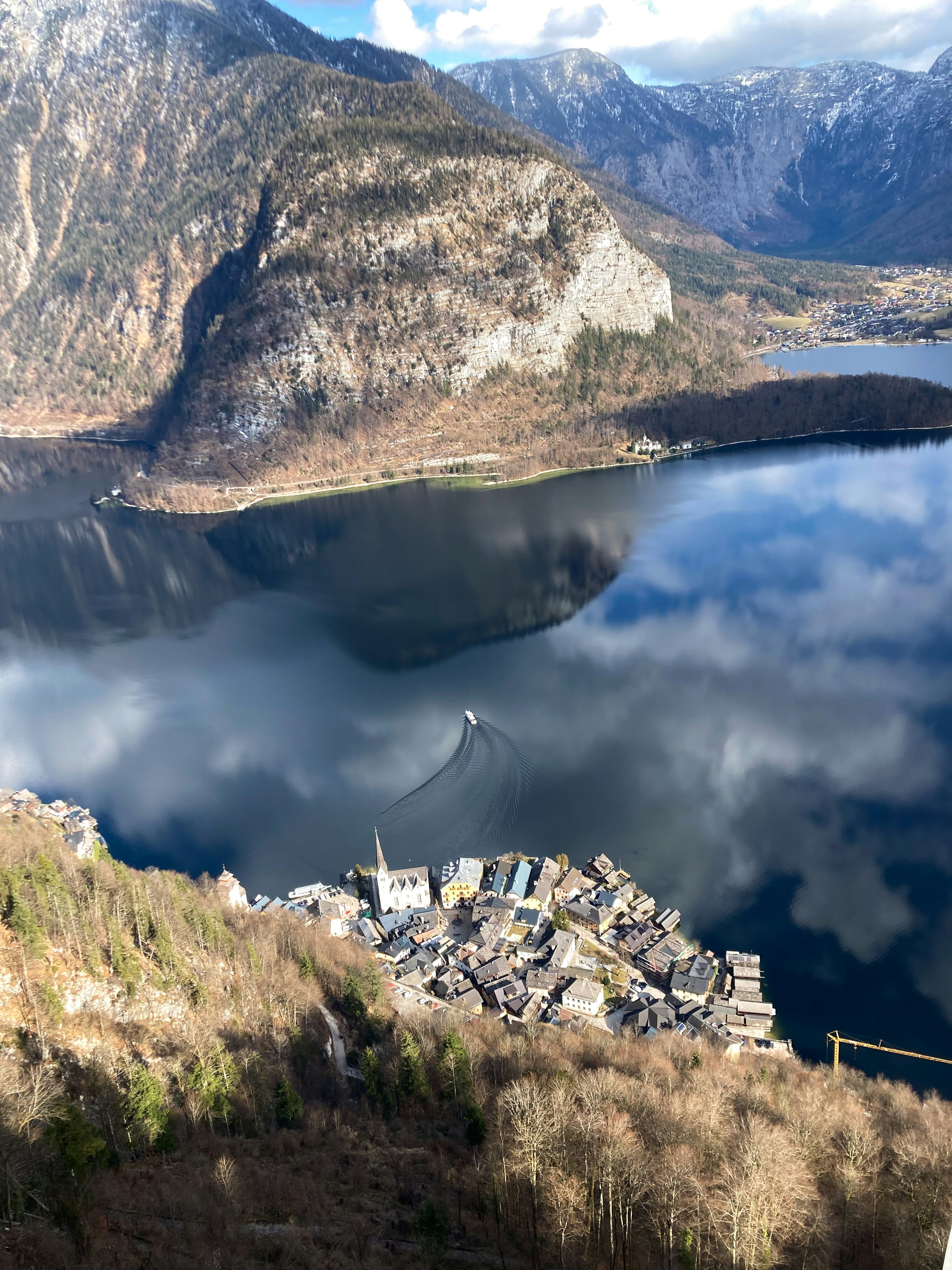 A picturesque austrian town beside a lake. photo – Free Lake Image on ...