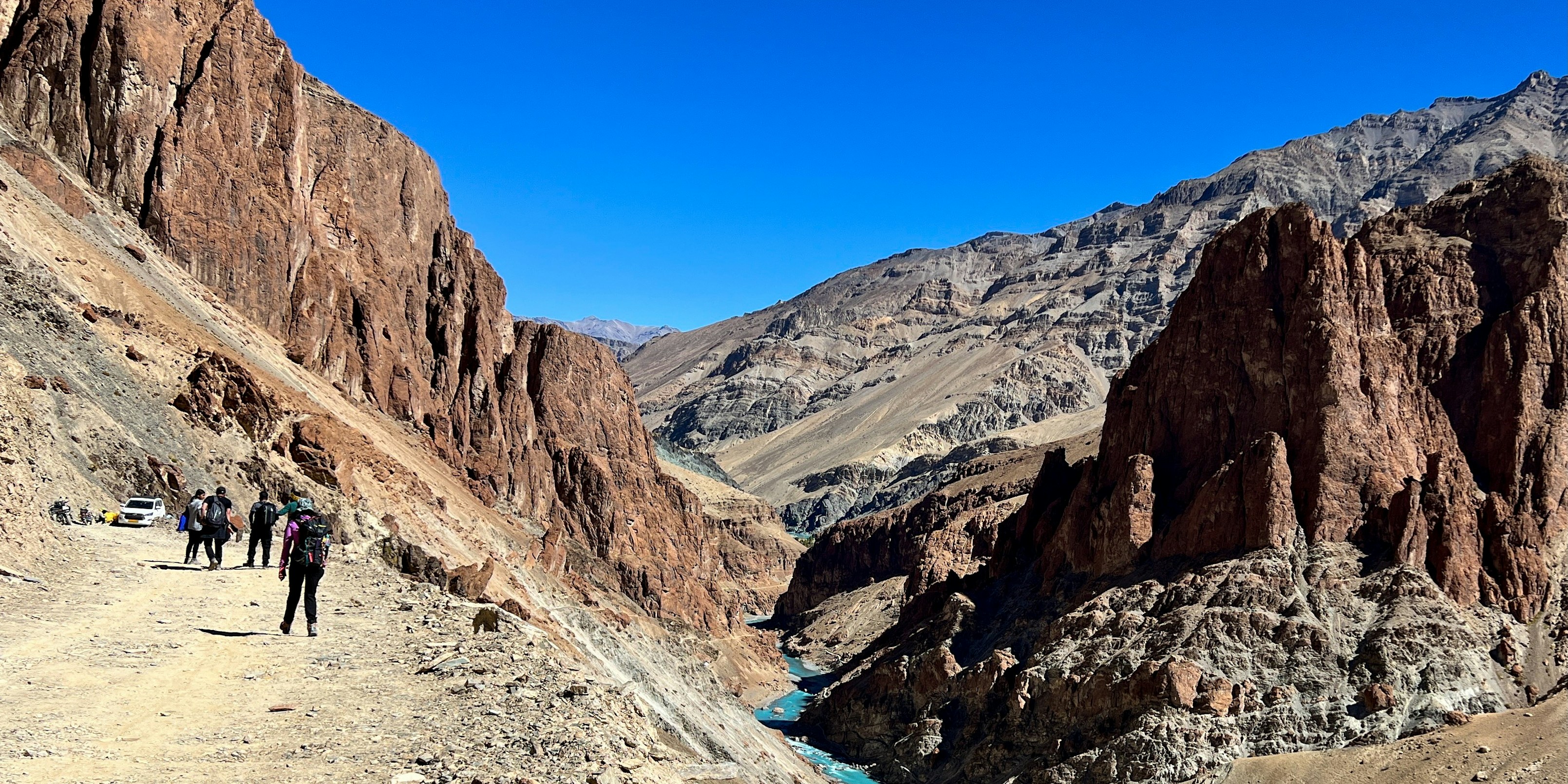 Winding Trails of the Zanskar Valley