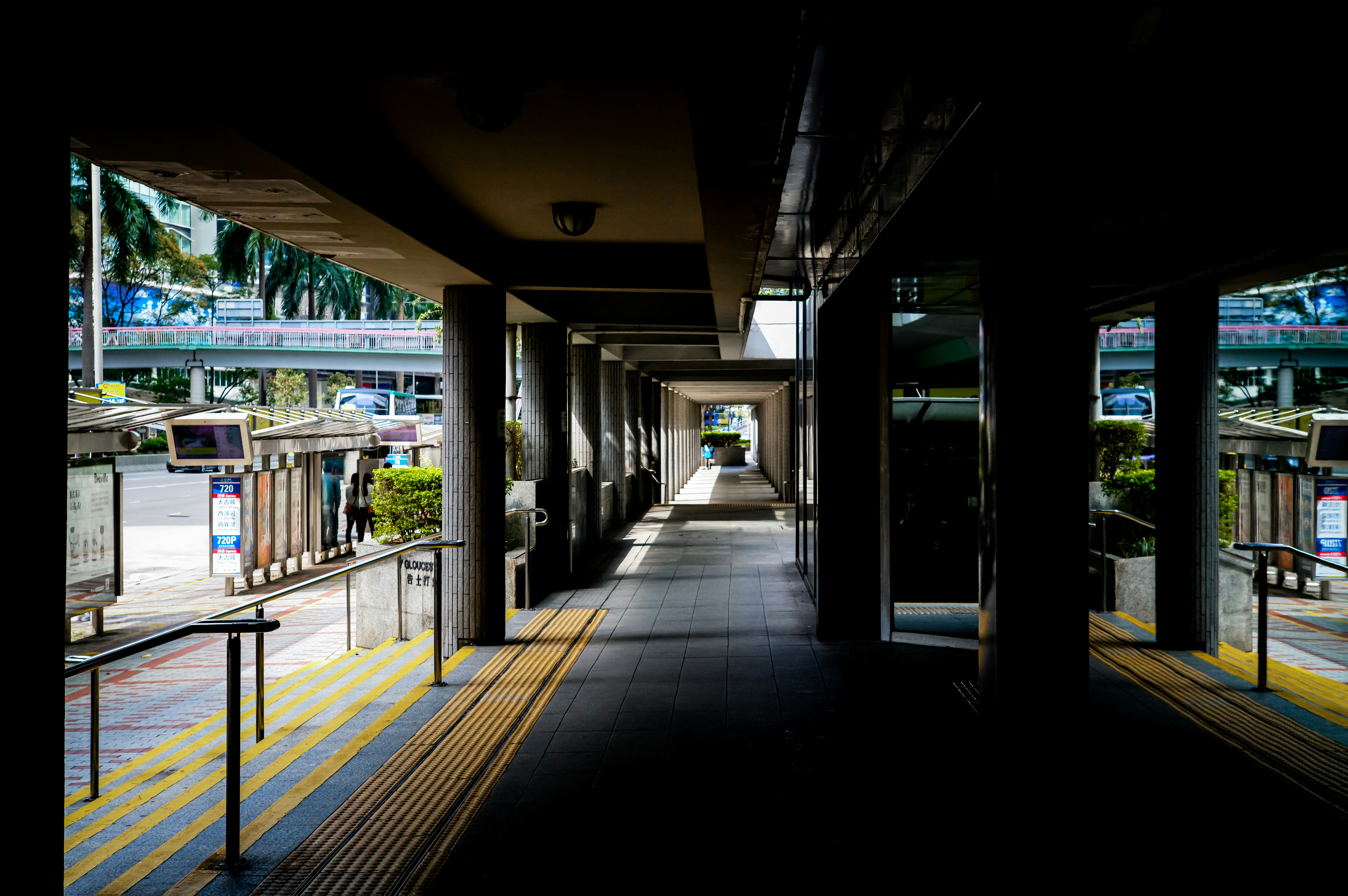 Urban Corridor: Light and Shadow Play